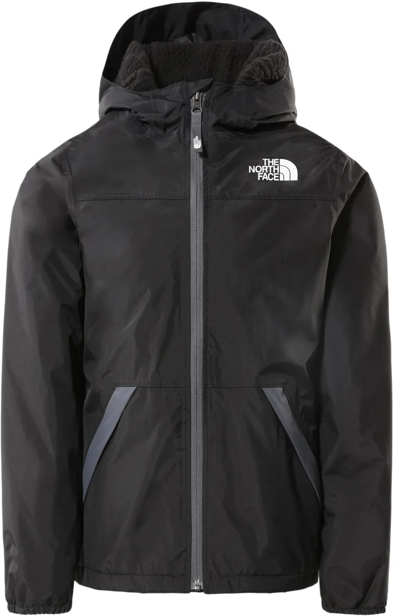 The North Face Girls Warm Storm Rain Jacket - TNF Black