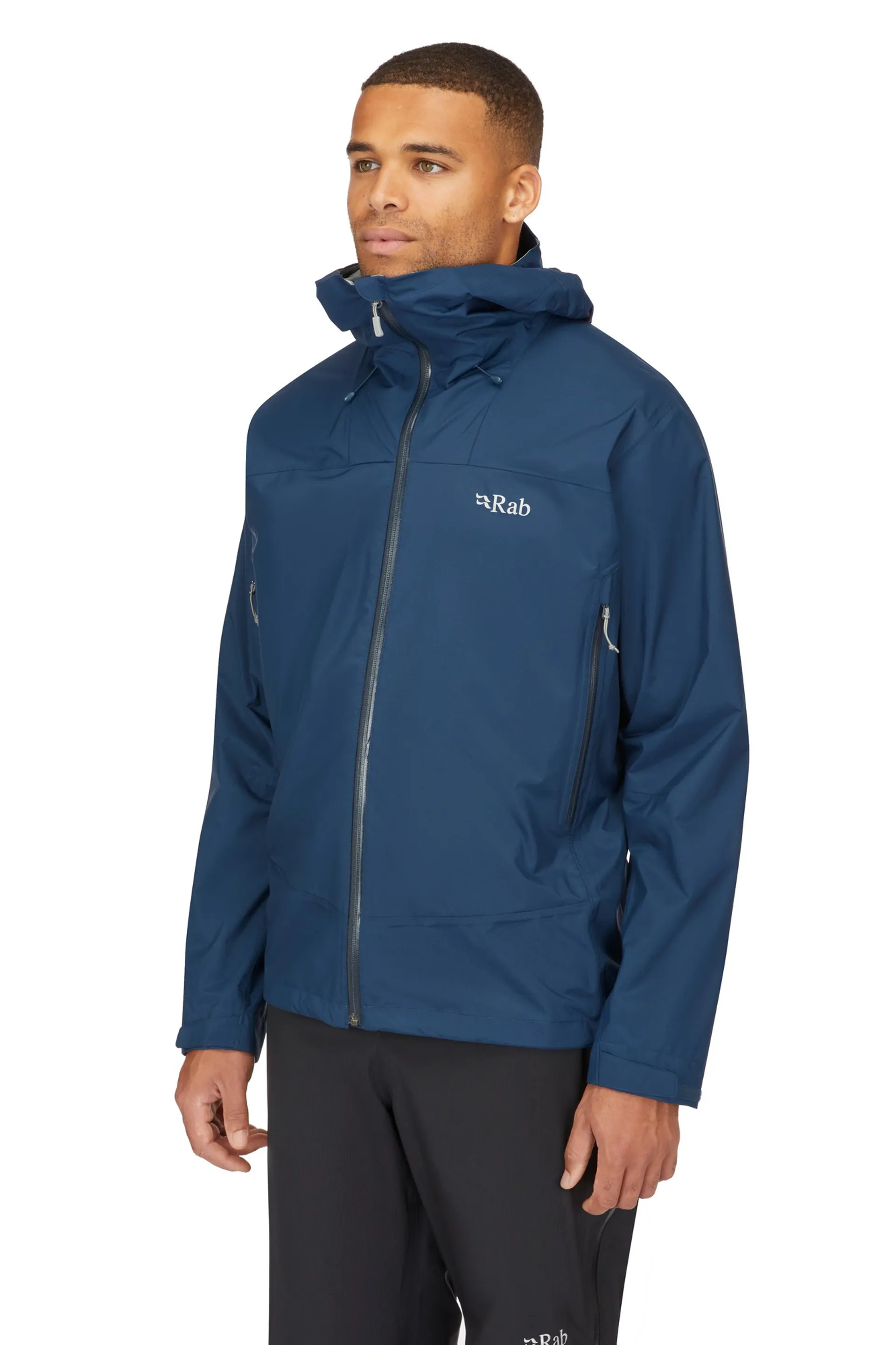Rab Mens Downpour Plus 2.0 Jacket - Tempest Blue