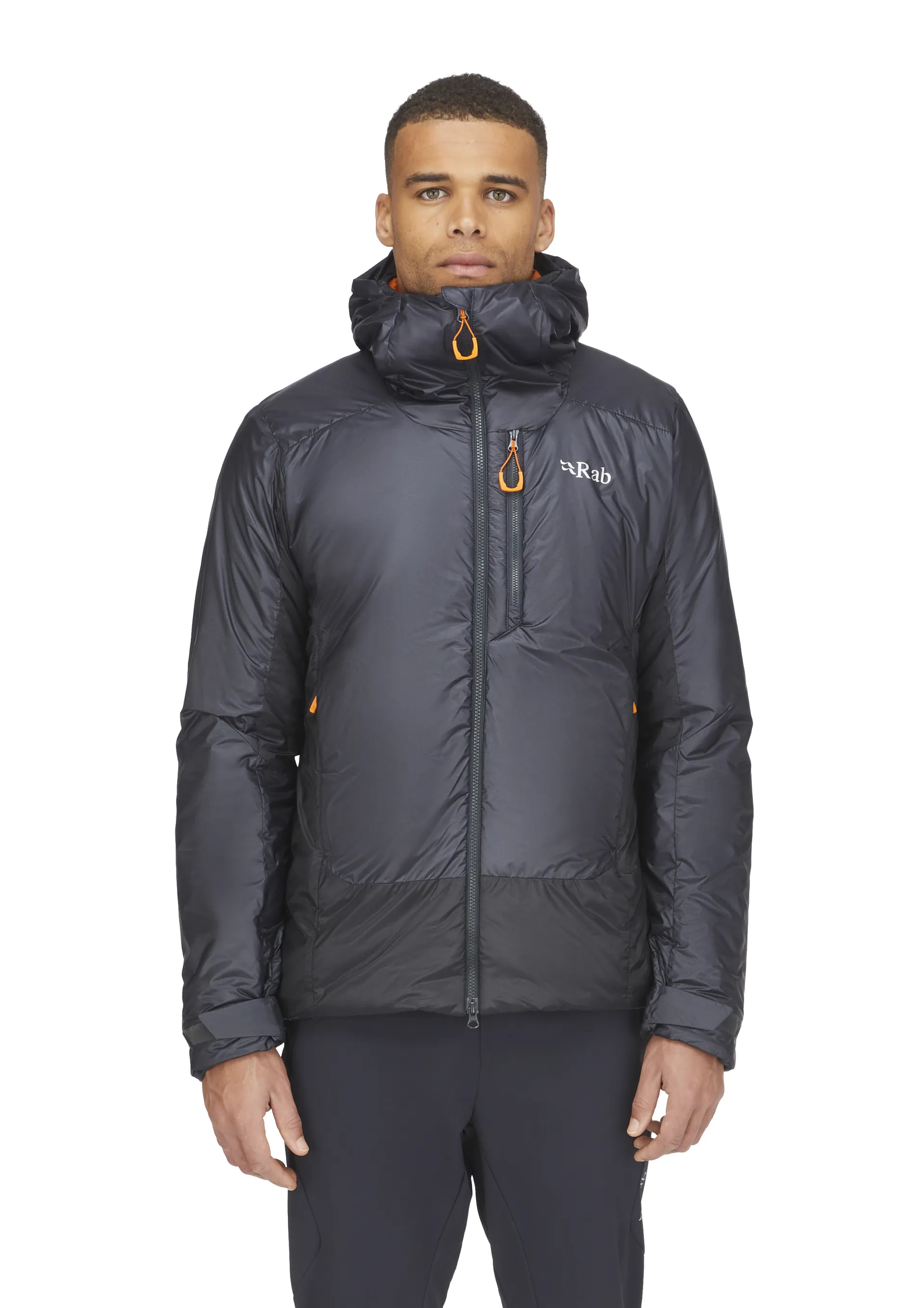 Rab Mens Generator Alpine Jacket - Anthracite-Marmalade