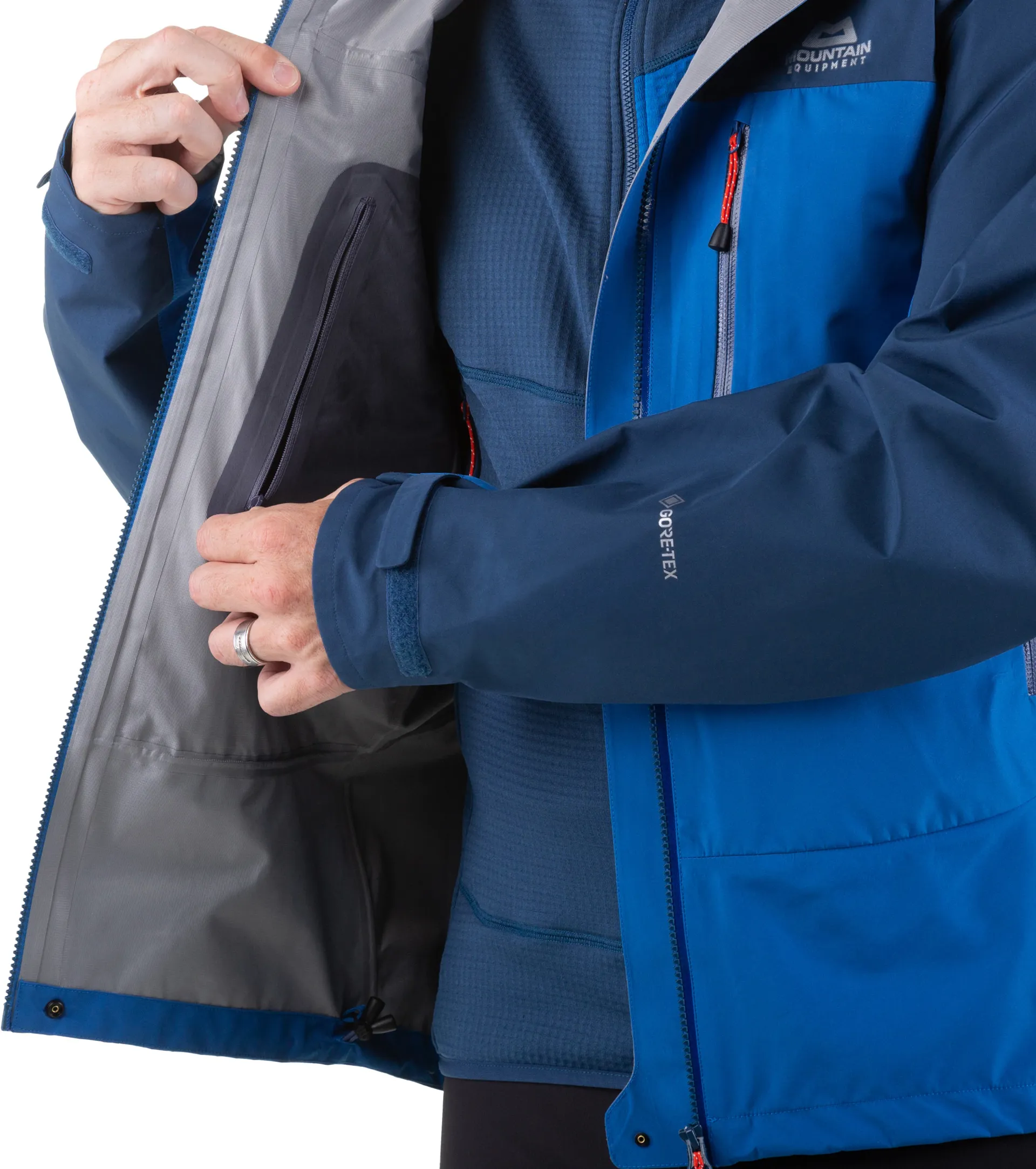 Mountain Equipment Mens Makalu Jacket - Mykonos-Majolica