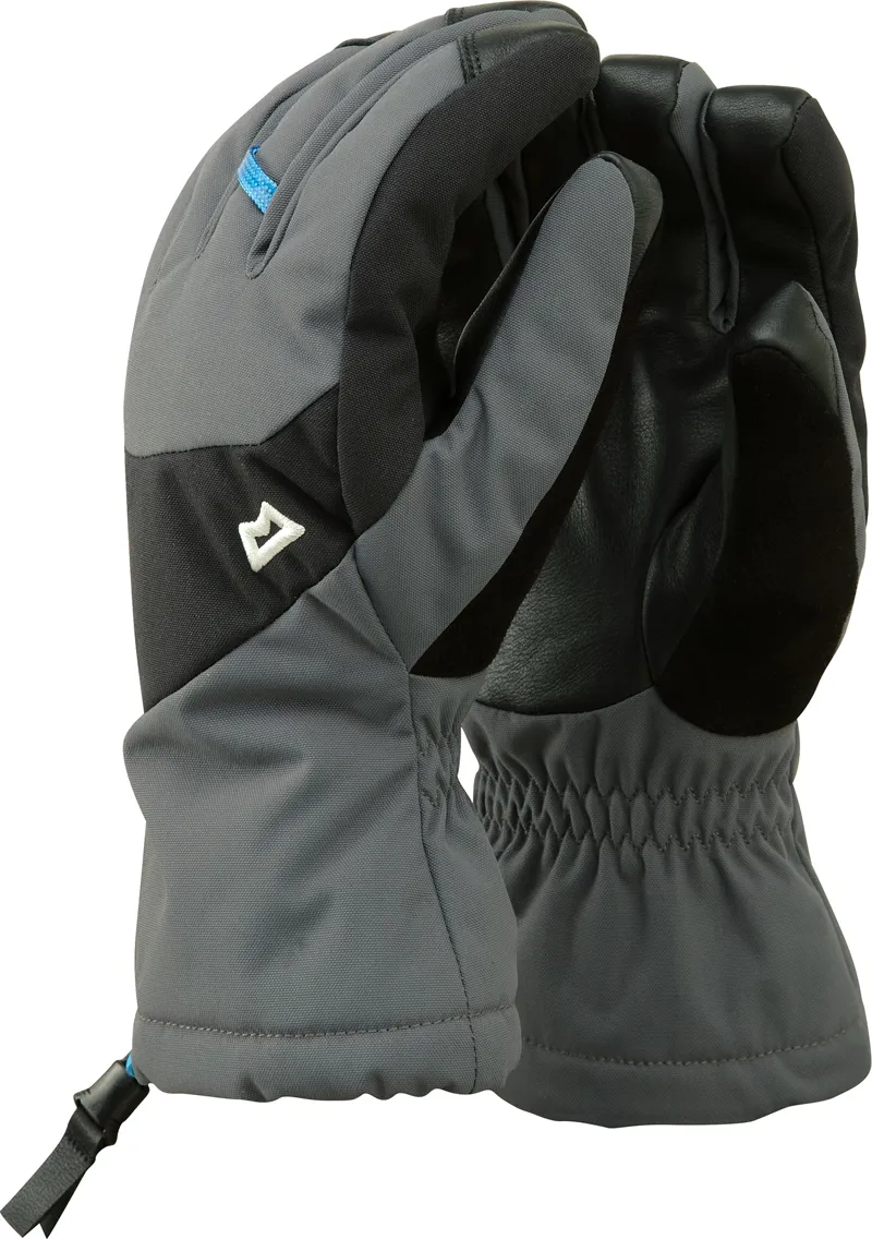 Mountain Equipment Womens Guide Glove - Shadow Grey-Black
