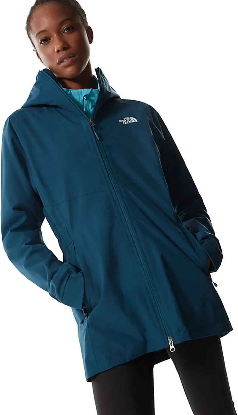 The North Face Womens Hikesteller Parka Shell Jacket - Monterey Blue
