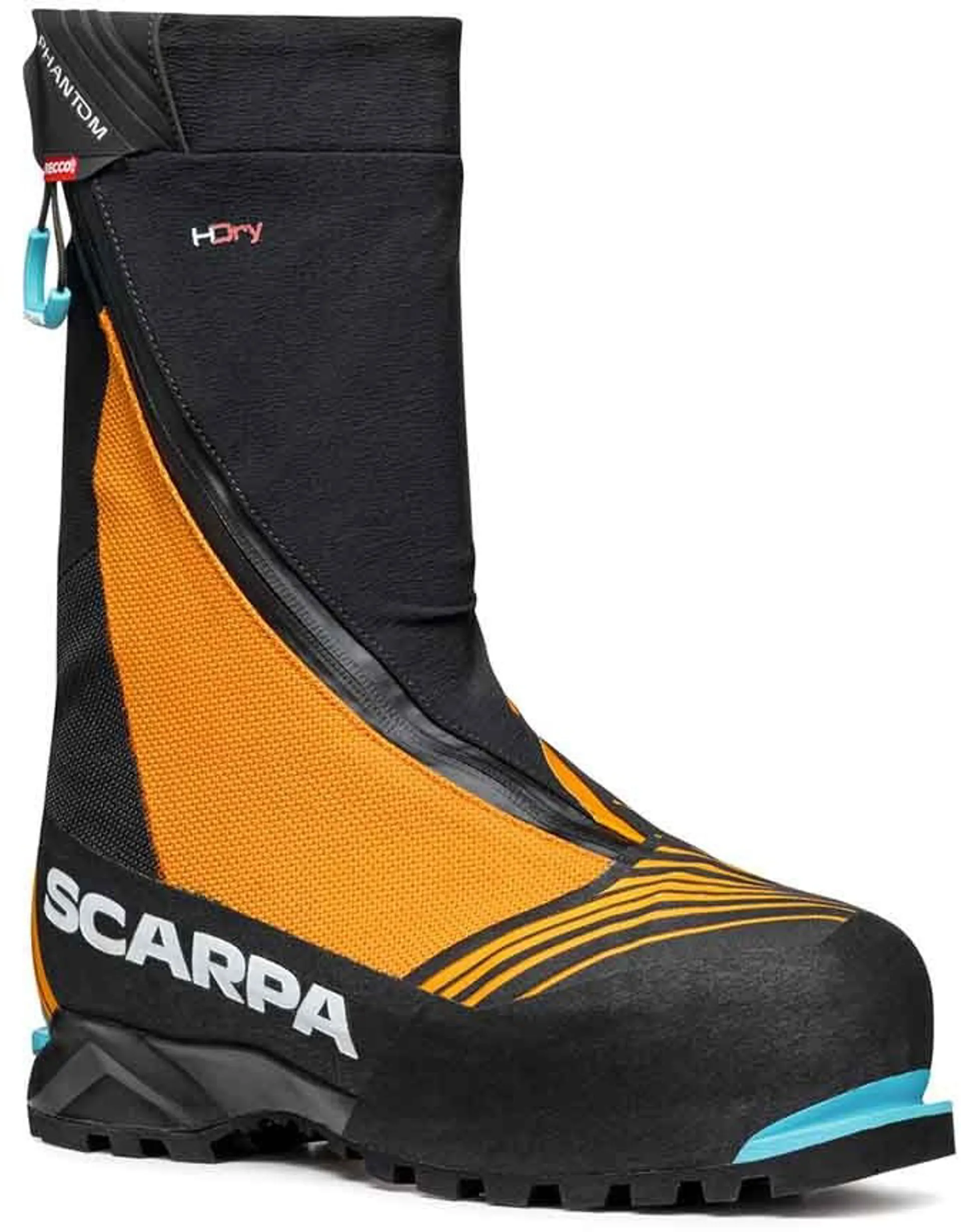 Scarpa Mens Phantom 6000 HD Boot - Black-Bright Orange