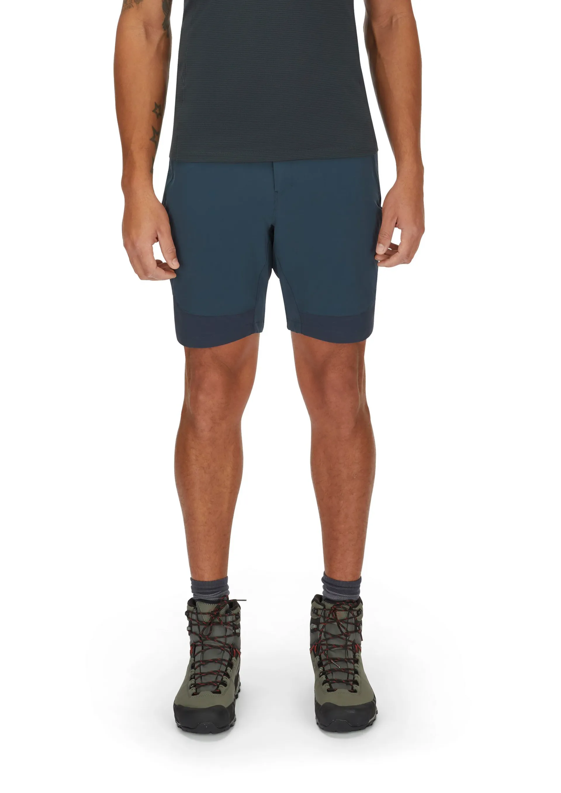 Rab Mens Torque Mountain Shorts - Tempest Blue-Deep Ink