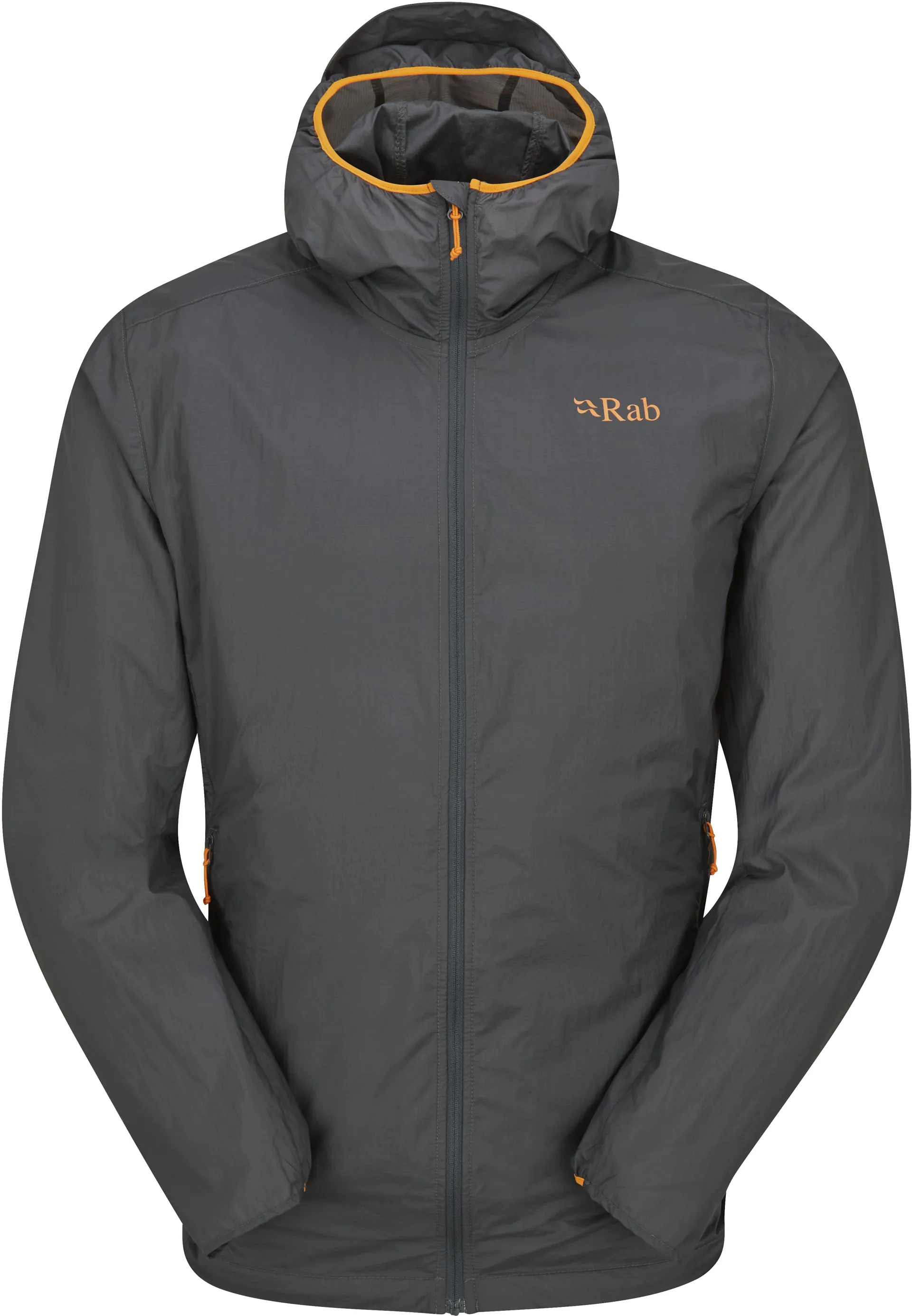 Rab Mens Vital Hoody - Graphene-Marmalade
