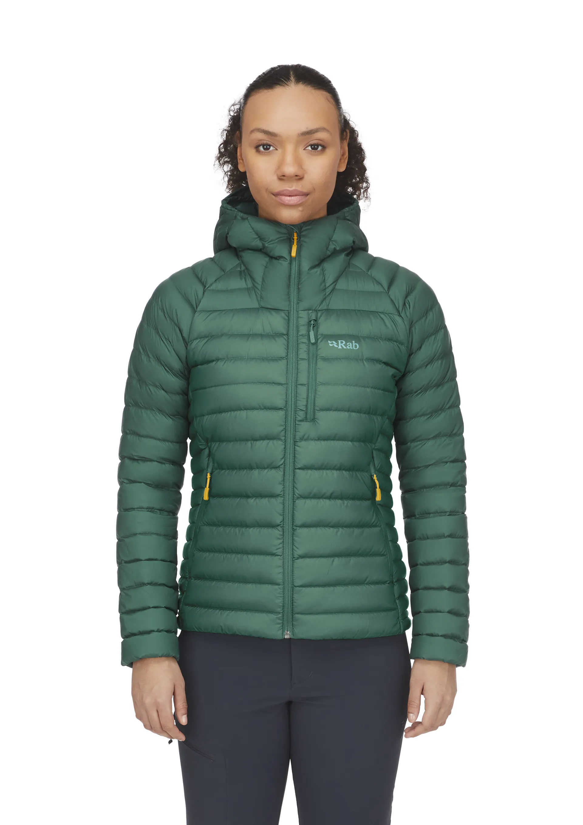 Rab Womens Microlight Alpine Jacket - Green Slate