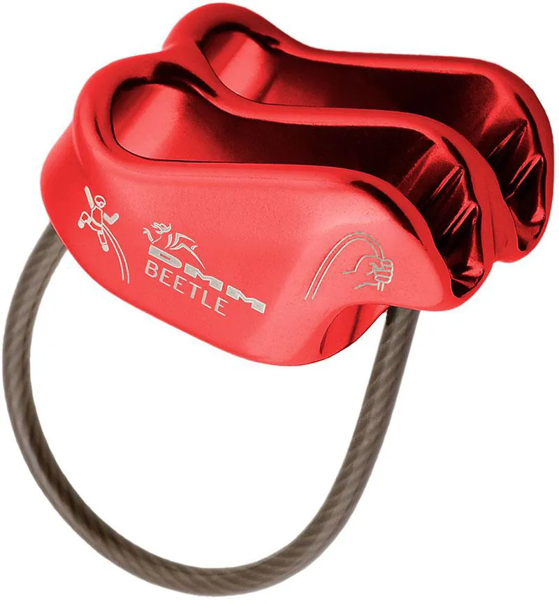 DMM Beetle Belay Device - Red