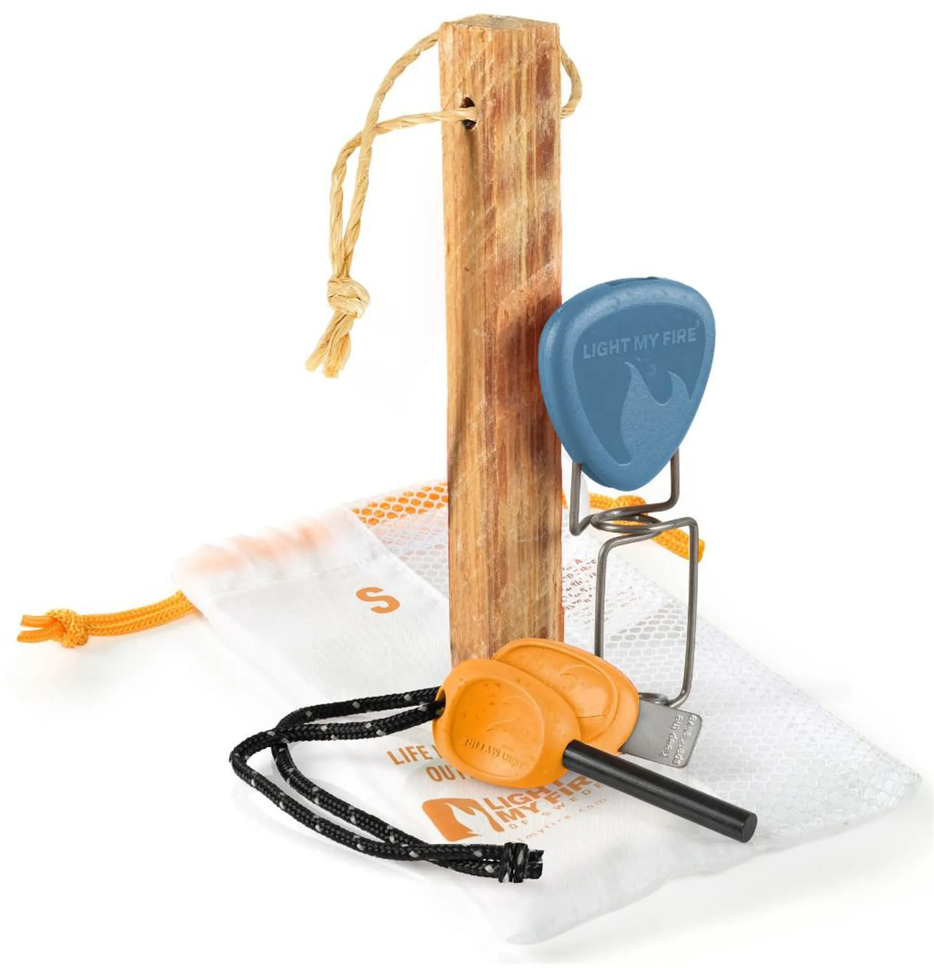 Light My Fire FireLighting Kit BIO - Hazy Blue-Rusty Orange