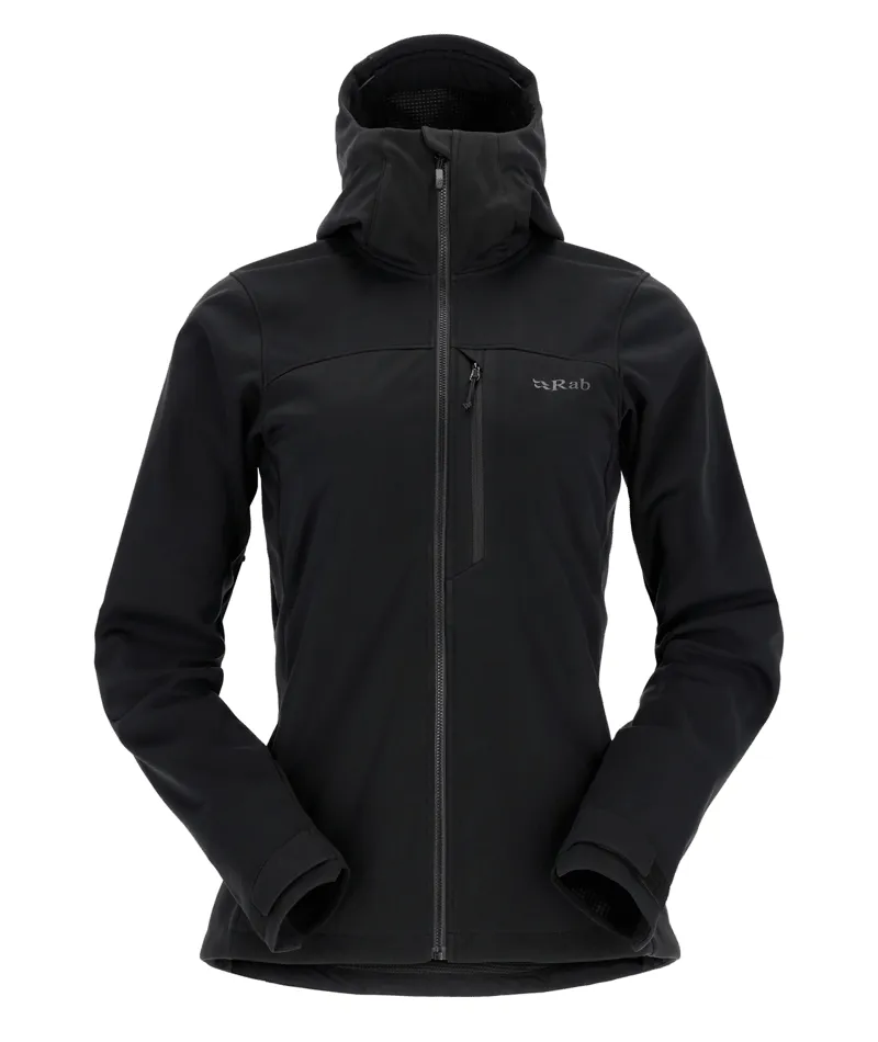 Rab Womens Scimitar Windstopper Jacket - Black