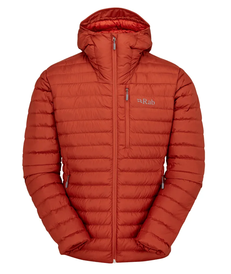 Rab Mens Microlight Alpine Jacket - Tuscan Red