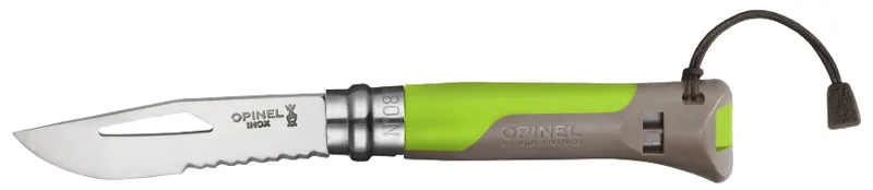Opinel N08 Outdoor Knife - Green
