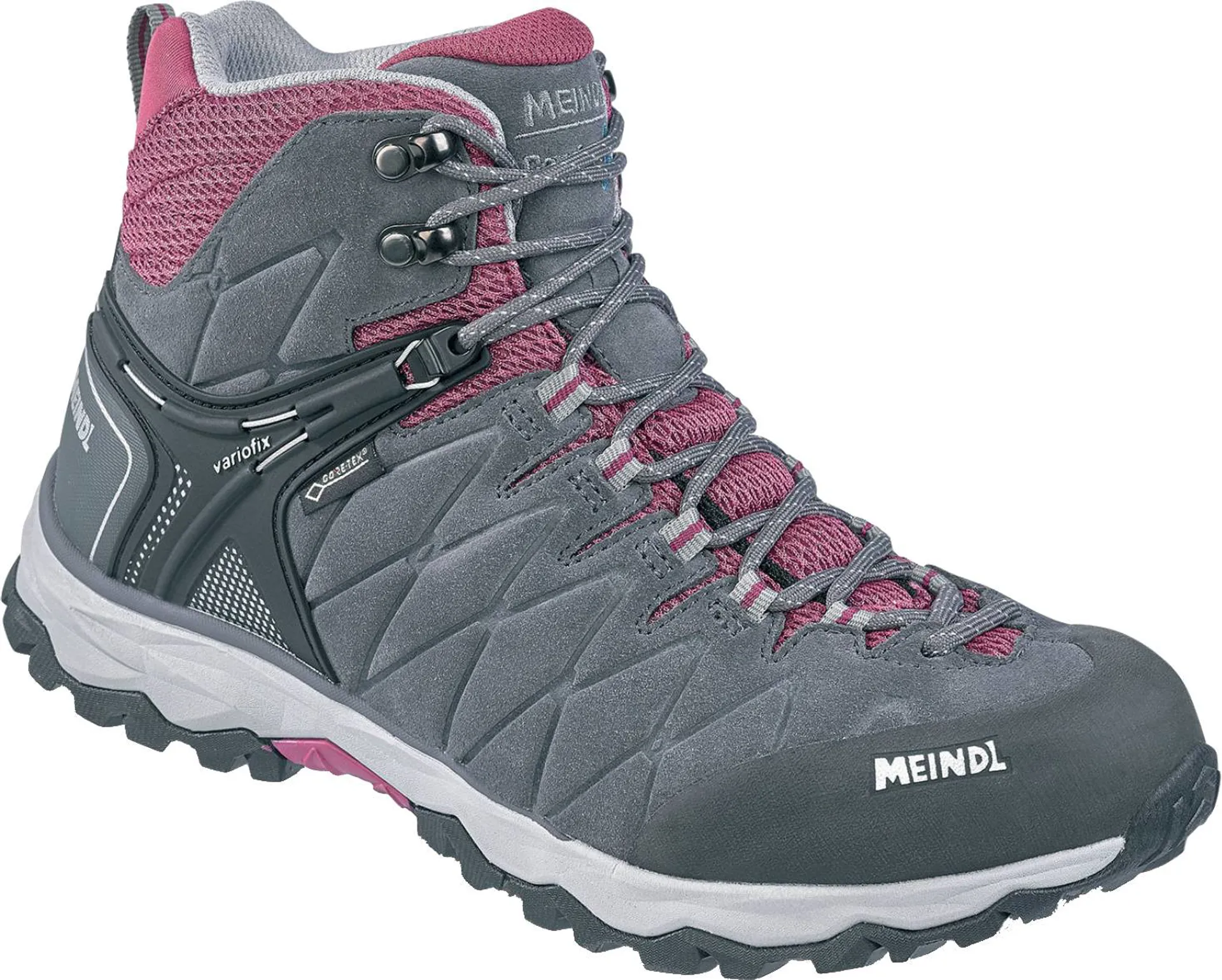 Meindl Womens Mondello Mid GTX Boots - Anthracite-Blackberry