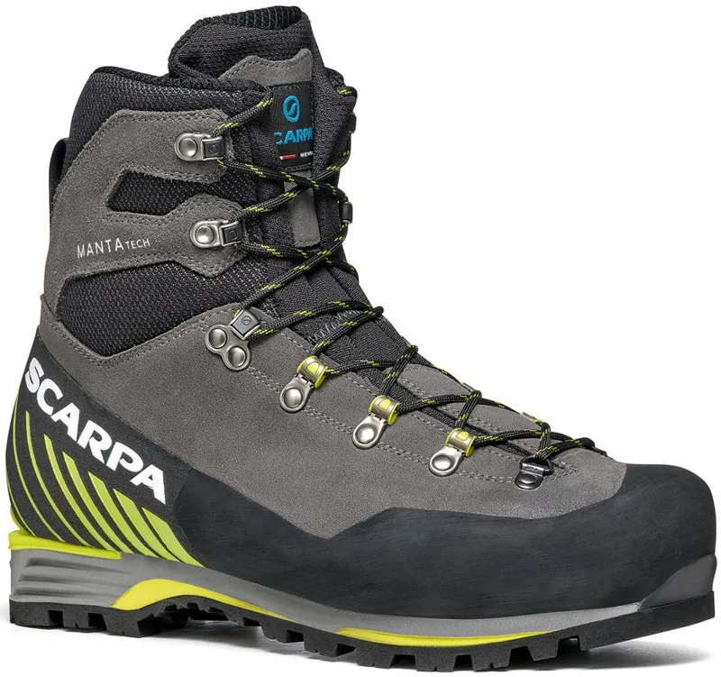 Scarpa Mens Manta Tech GTX Boots - Shark-Lime