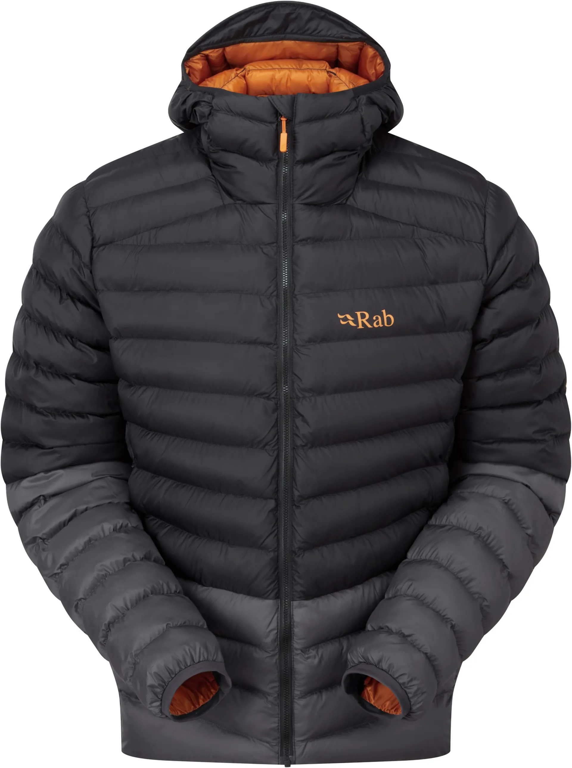 Rab Mens Cirrus Alpine Jacket - Black-Graphene