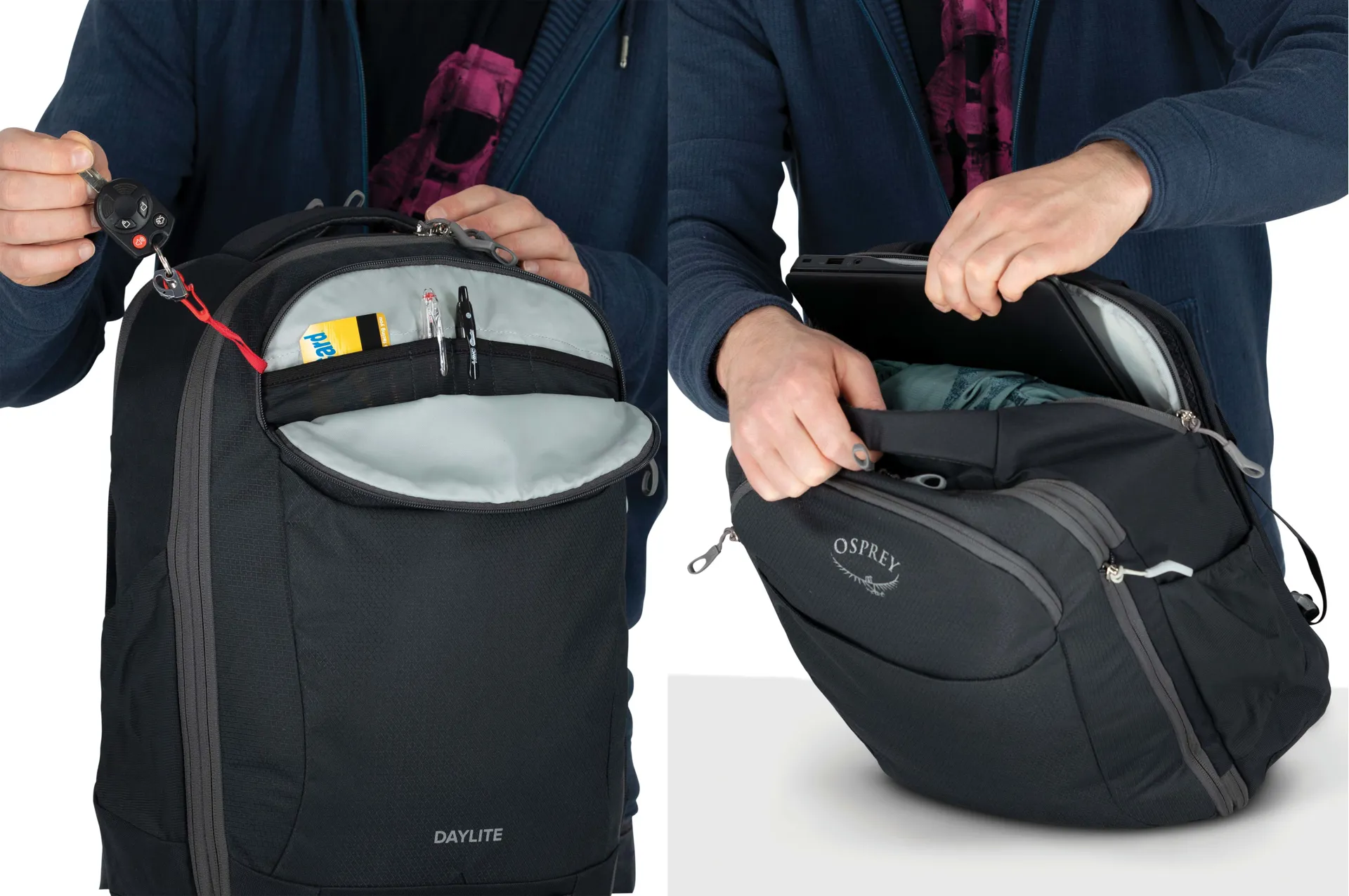 Osprey Daylite Expandable Travel Pack 26+6 - Black