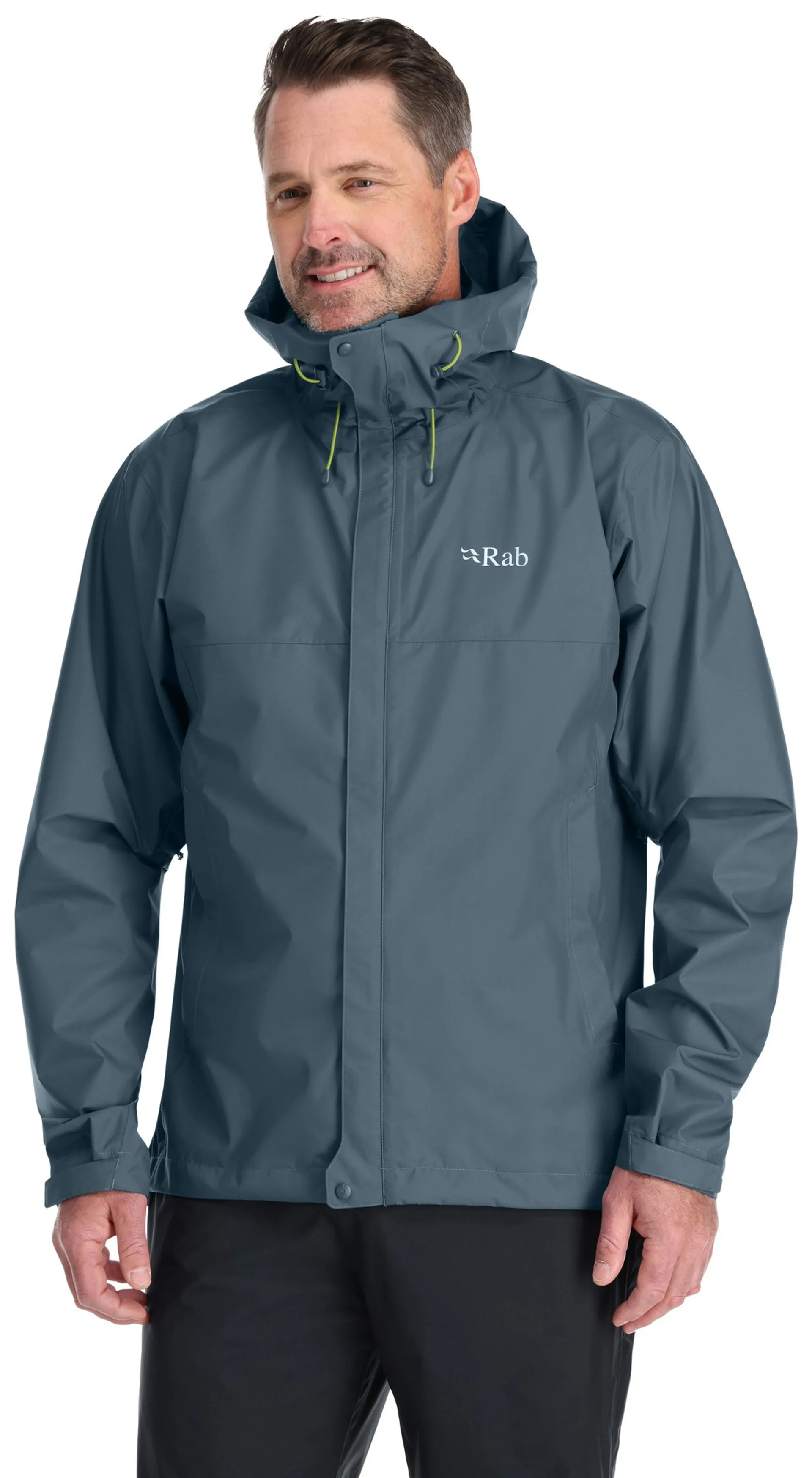 Rab Mens Downpour Eco Jacket - Orion Blue