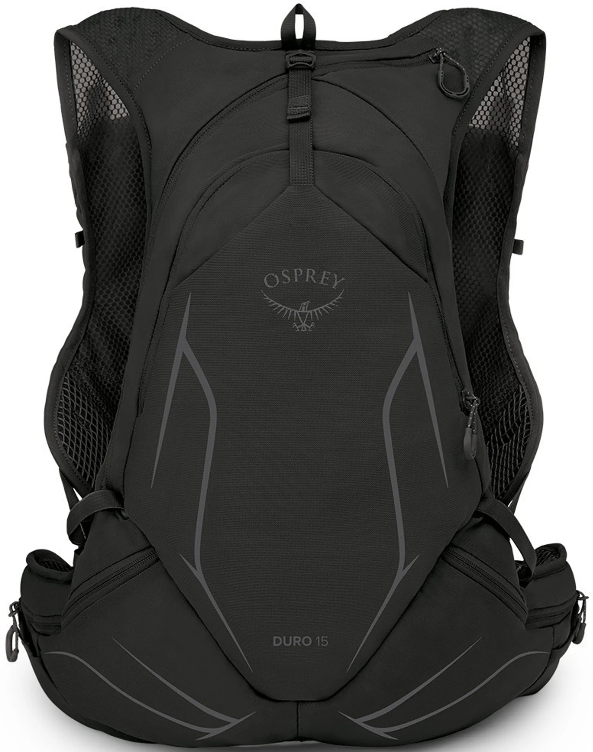 Osprey Duro 15 with Flasks - Dark Charcoal Grey