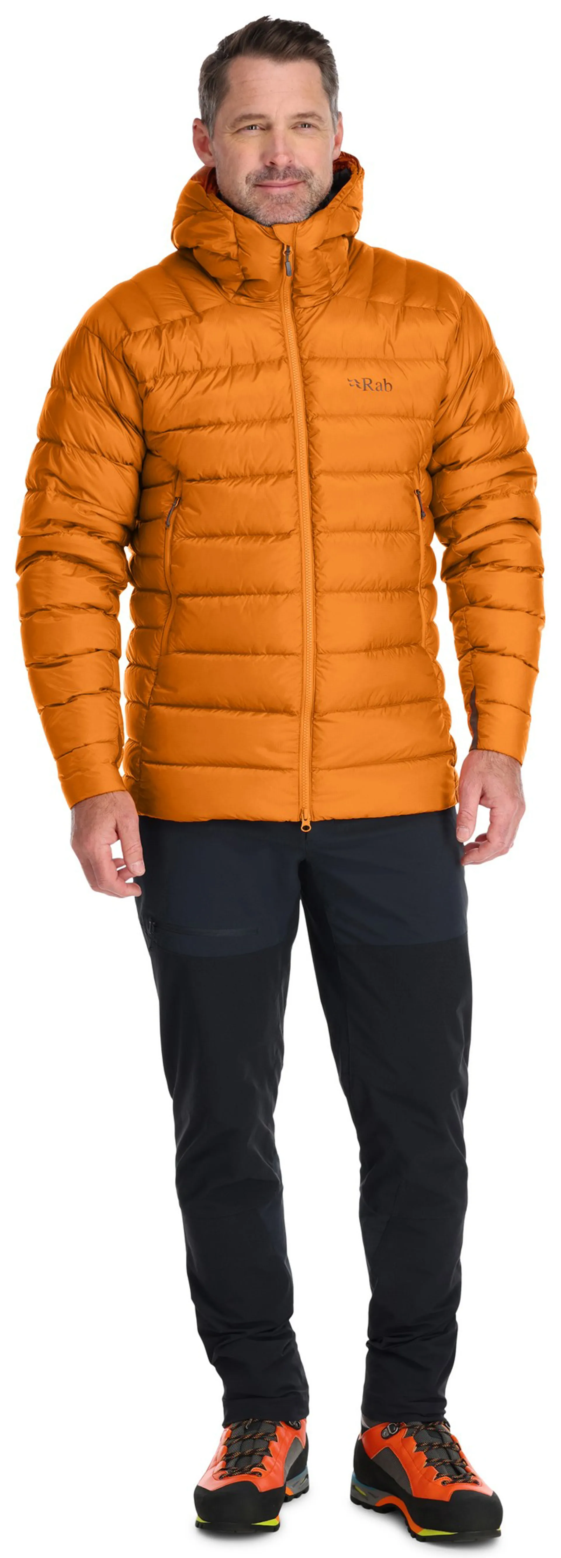 Rab Mens Electron Pro Jacket - Marmalade