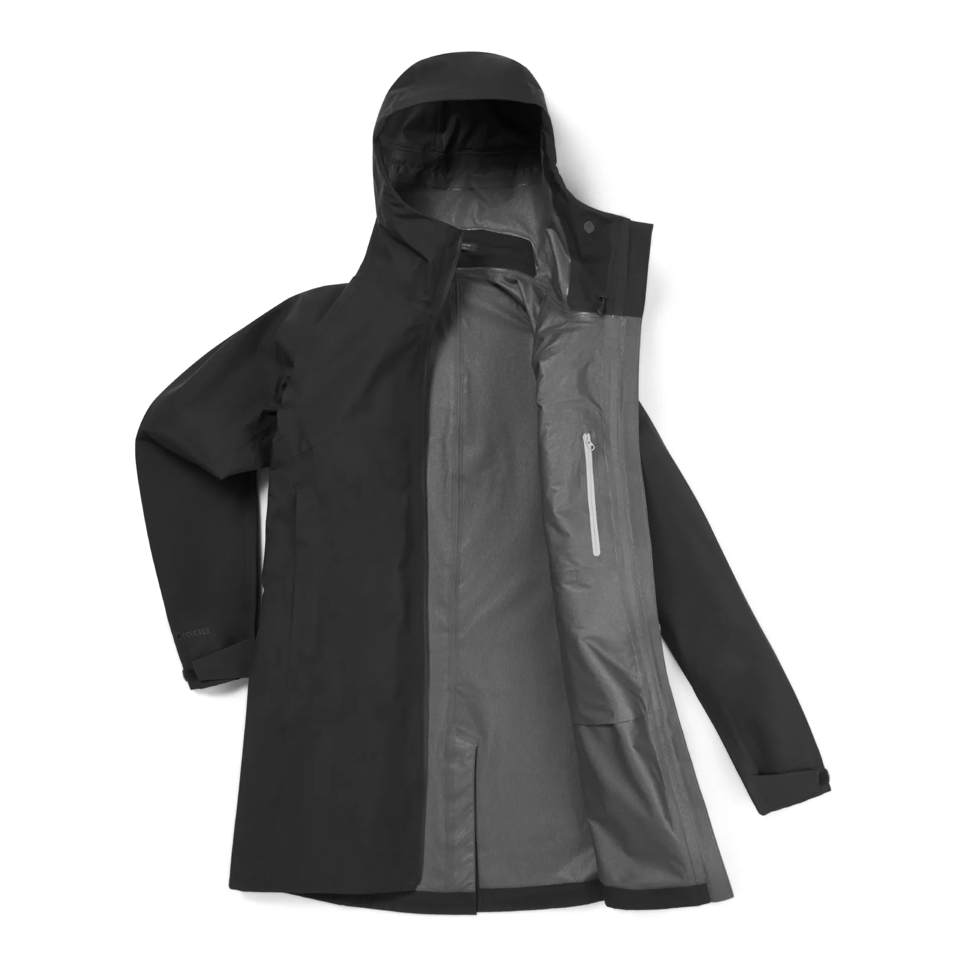 Montane Womens Spirit Long Jacket - Midnight Grey