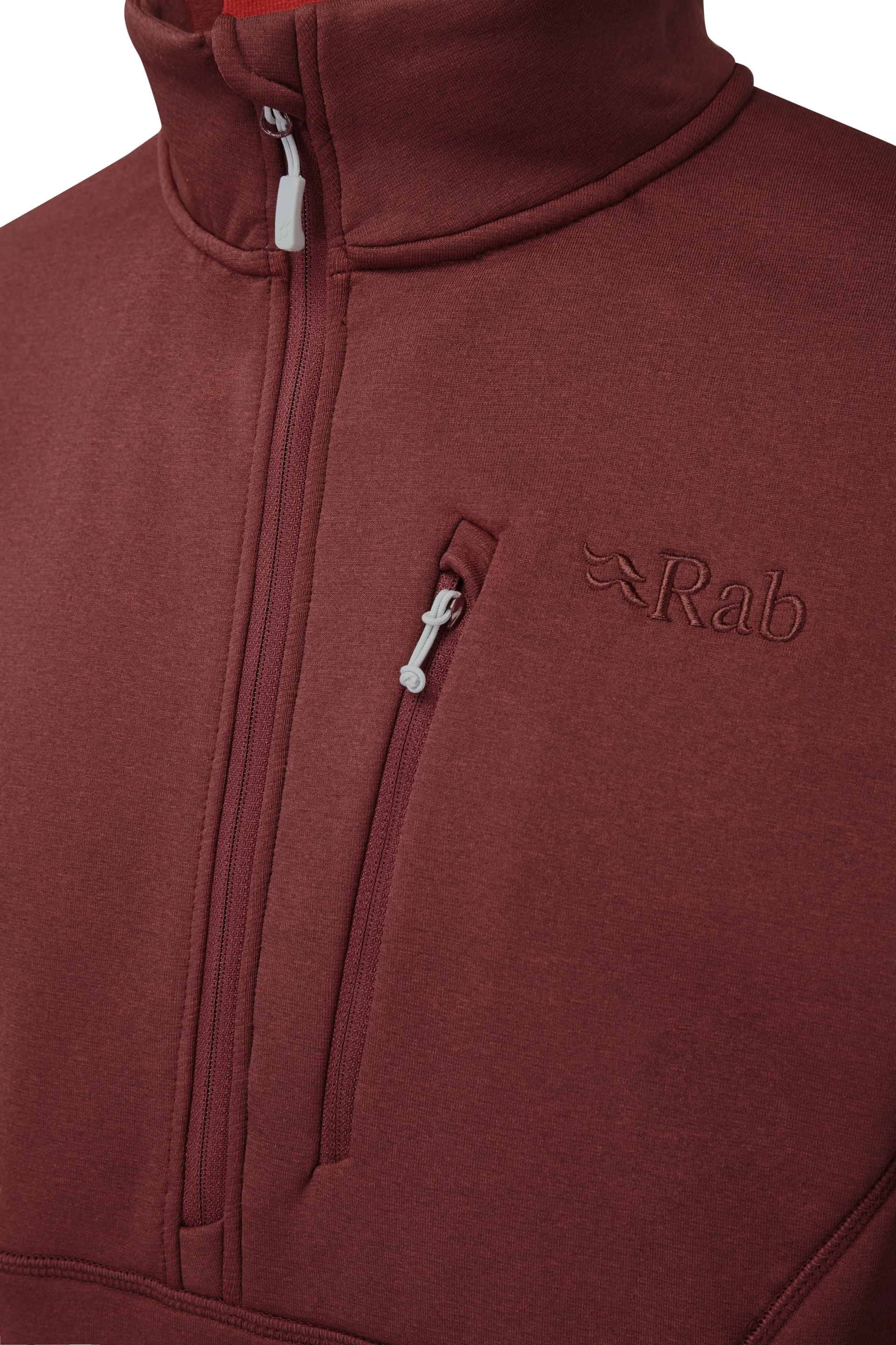 Rab Mens Geon Pull-On - Oxblood Red-Ascent Red Marl