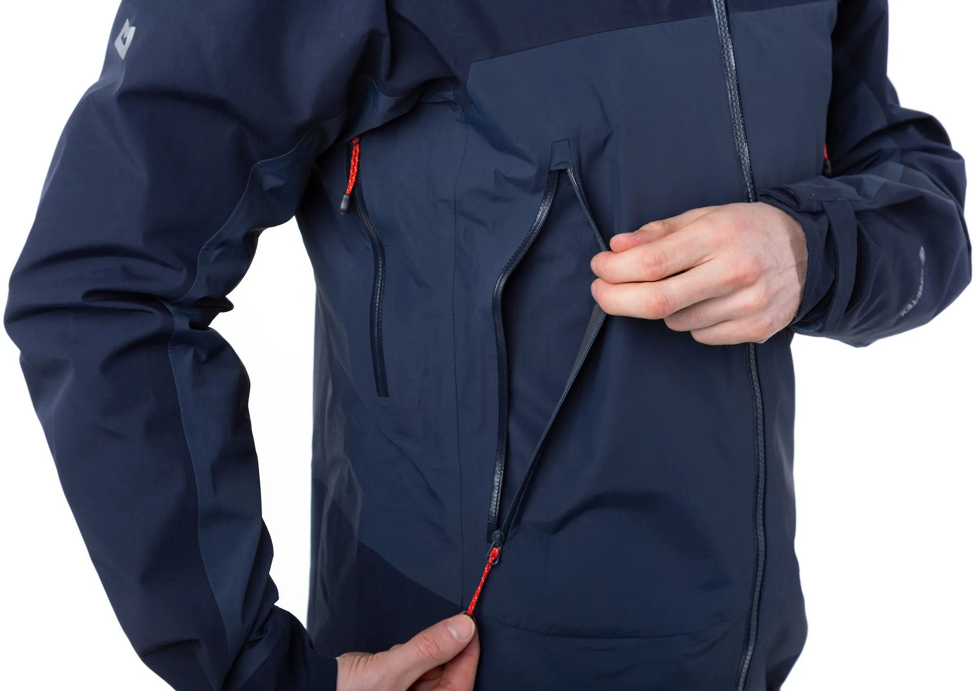 Mountain Equipment Mens Saltoro Jacket - Blue Nights-Cosmos