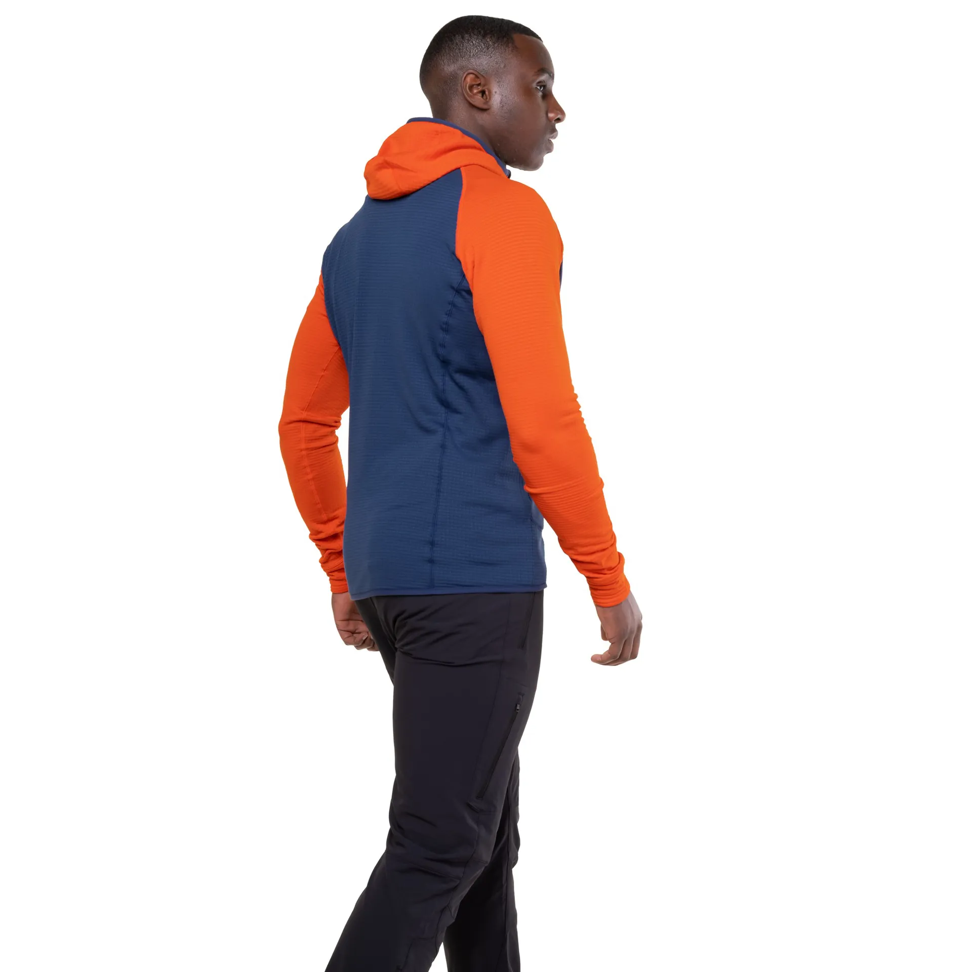 Mountain Equipment Mens Eclipse Hooded Jacket - Medieval-Cardinal