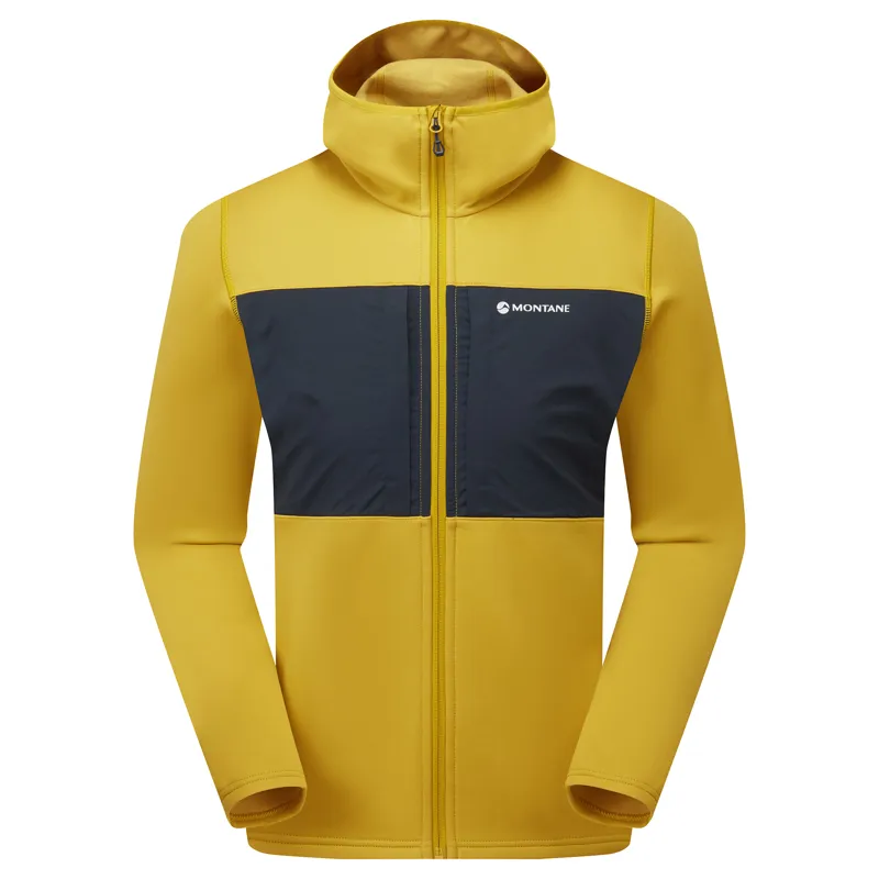 Montane Mens Fury XT Hoodie - Ginkgo Gold