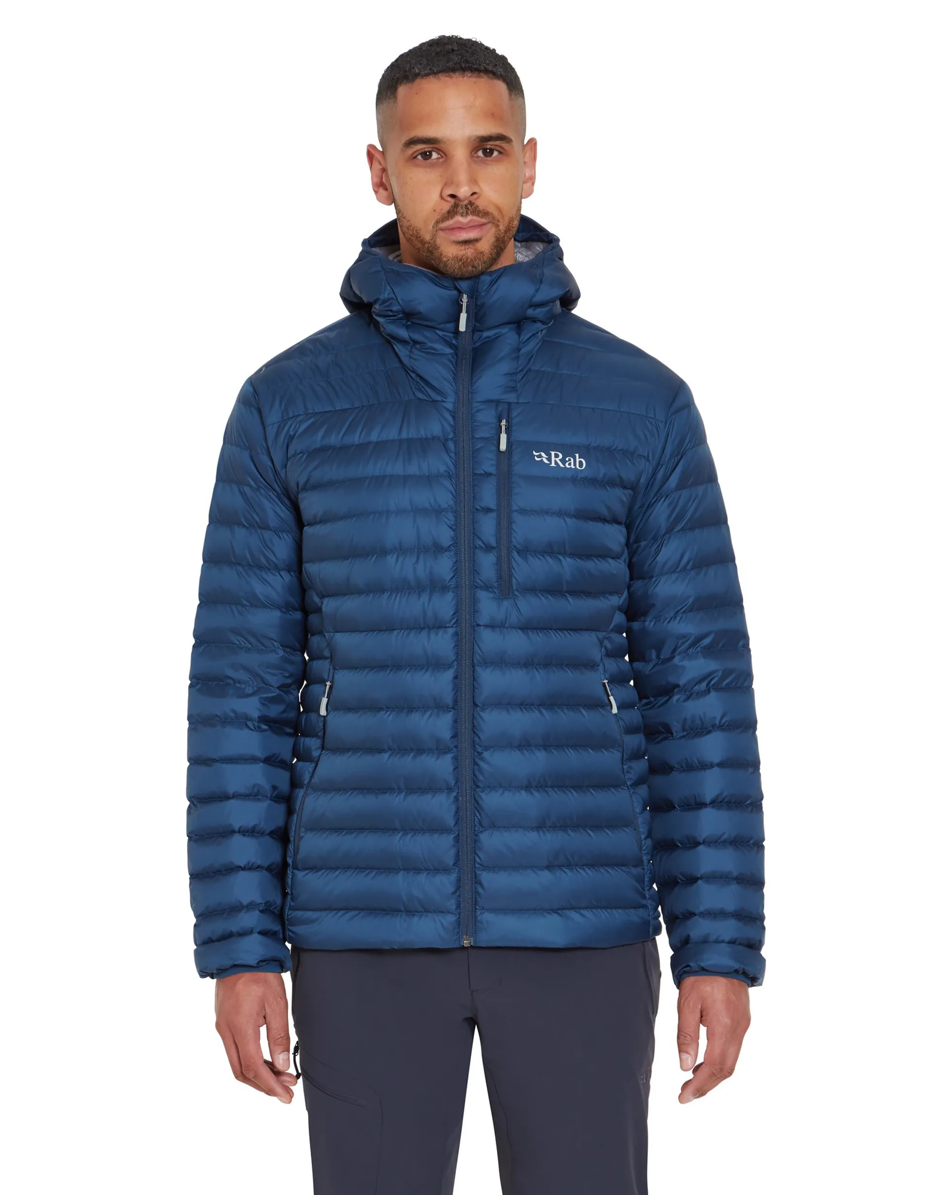 Rab Mens Microlight Alpine Jacket - Tempest Blue