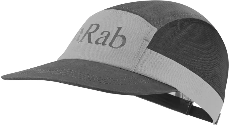 Rab Momentum 5 Panel Cap - Graphene-Light Zinc-Ebony