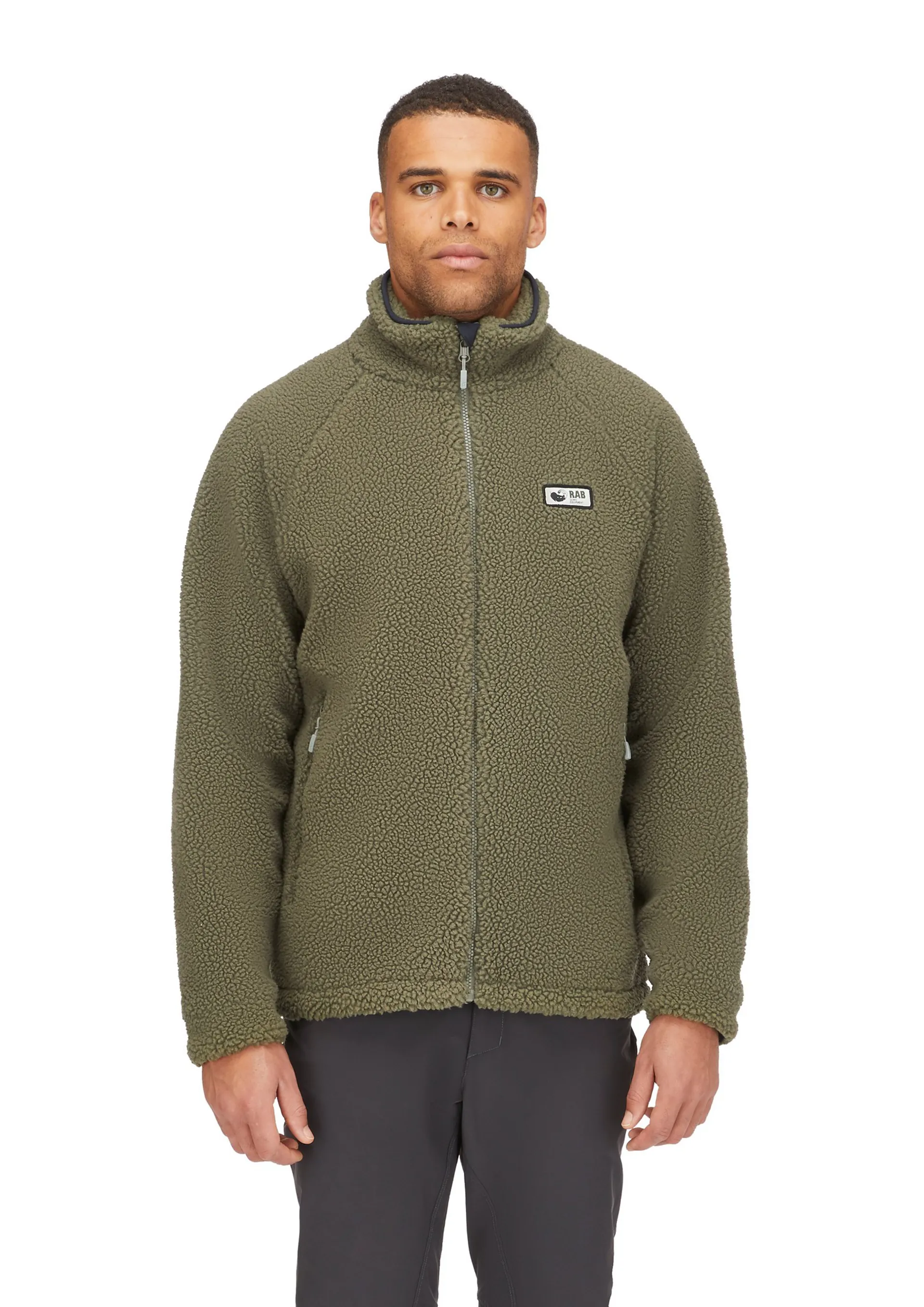 Rab Mens Original Pile Jacket - Light Khaki