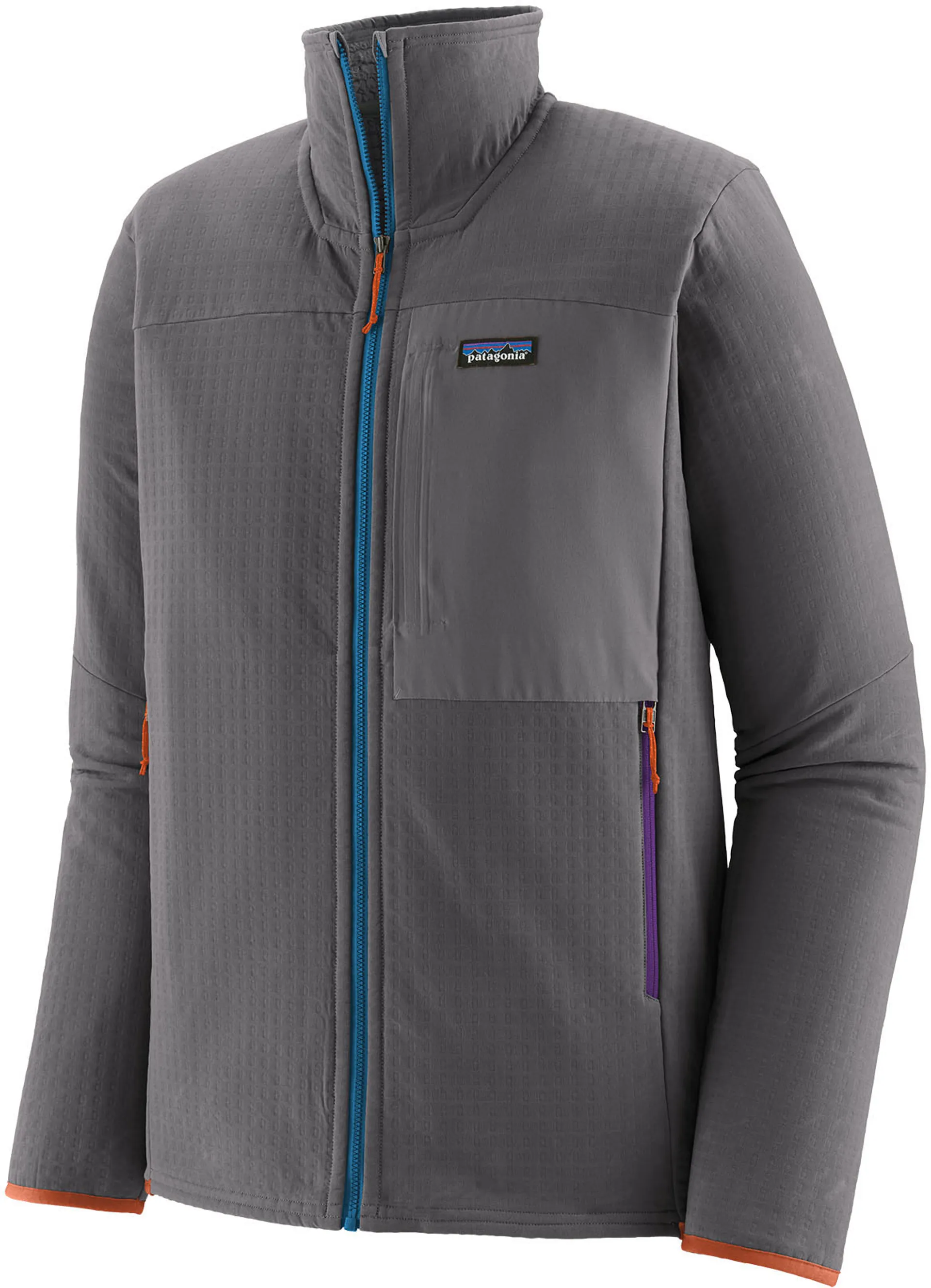 Patagonia Mens R2 TechFace Jacket - Forge Grey