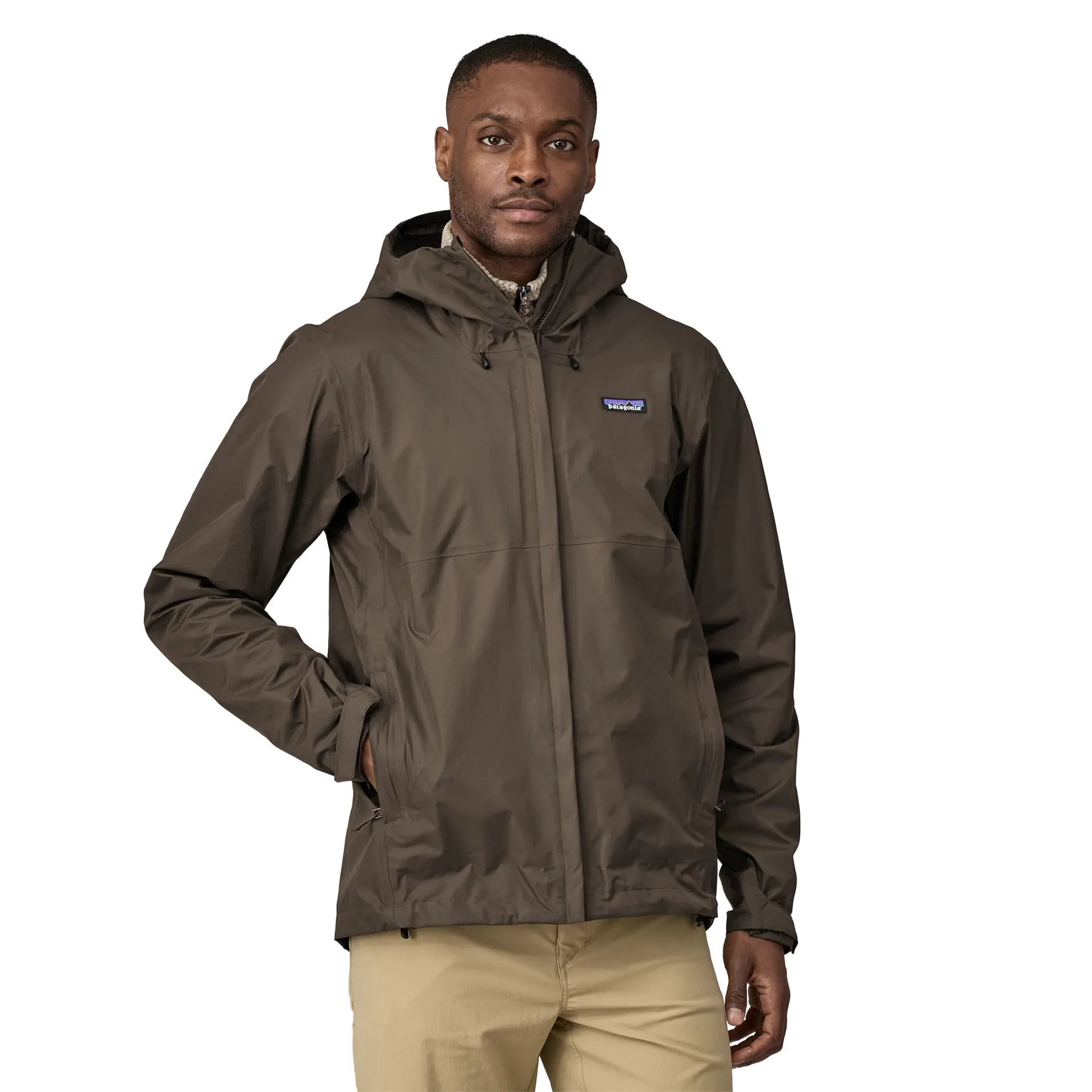 Patagonia Mens Torrentshell 3L Jacket - Dark Walnut