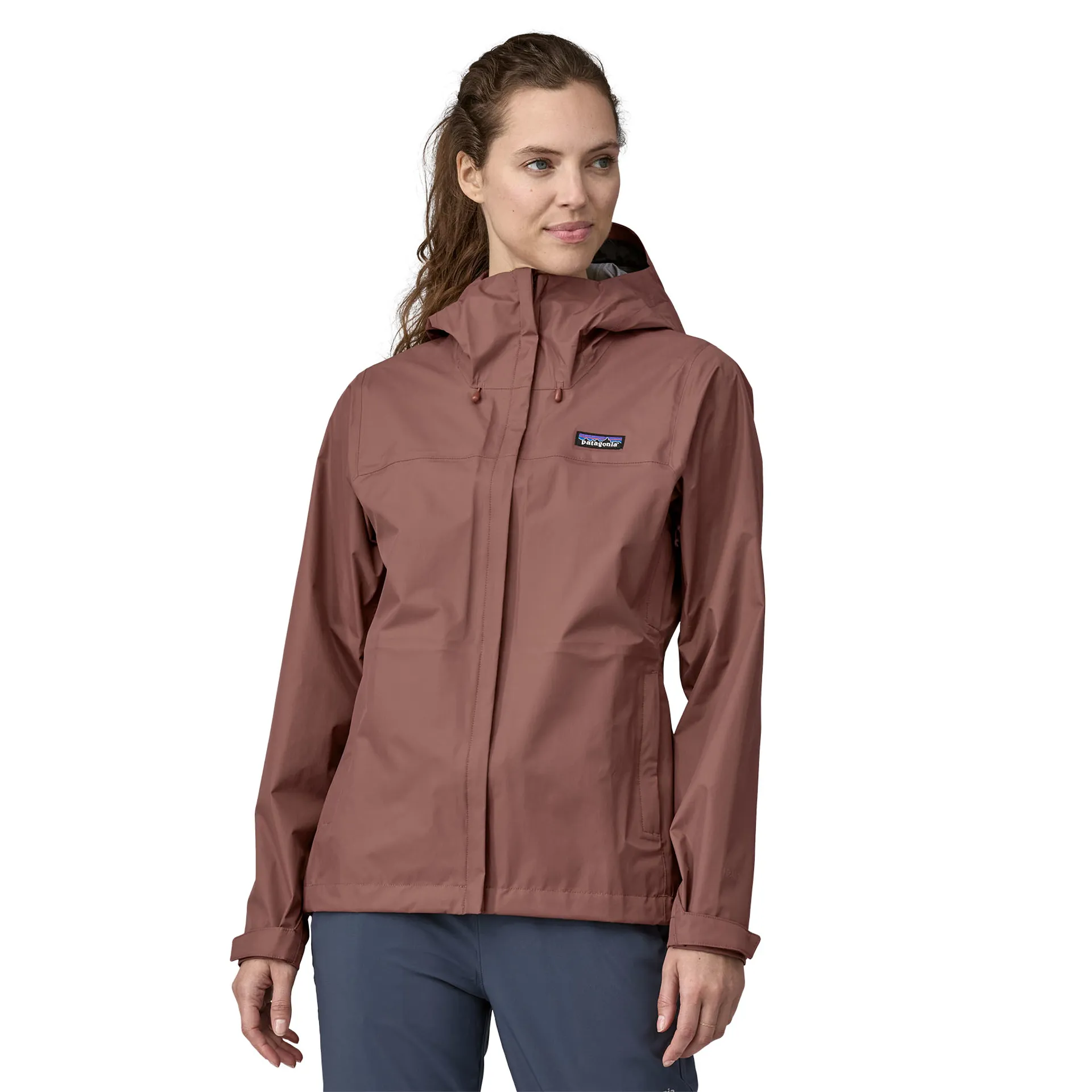 Patagonia Womens Torrentshell 3L Jacket - Dulse Mauve