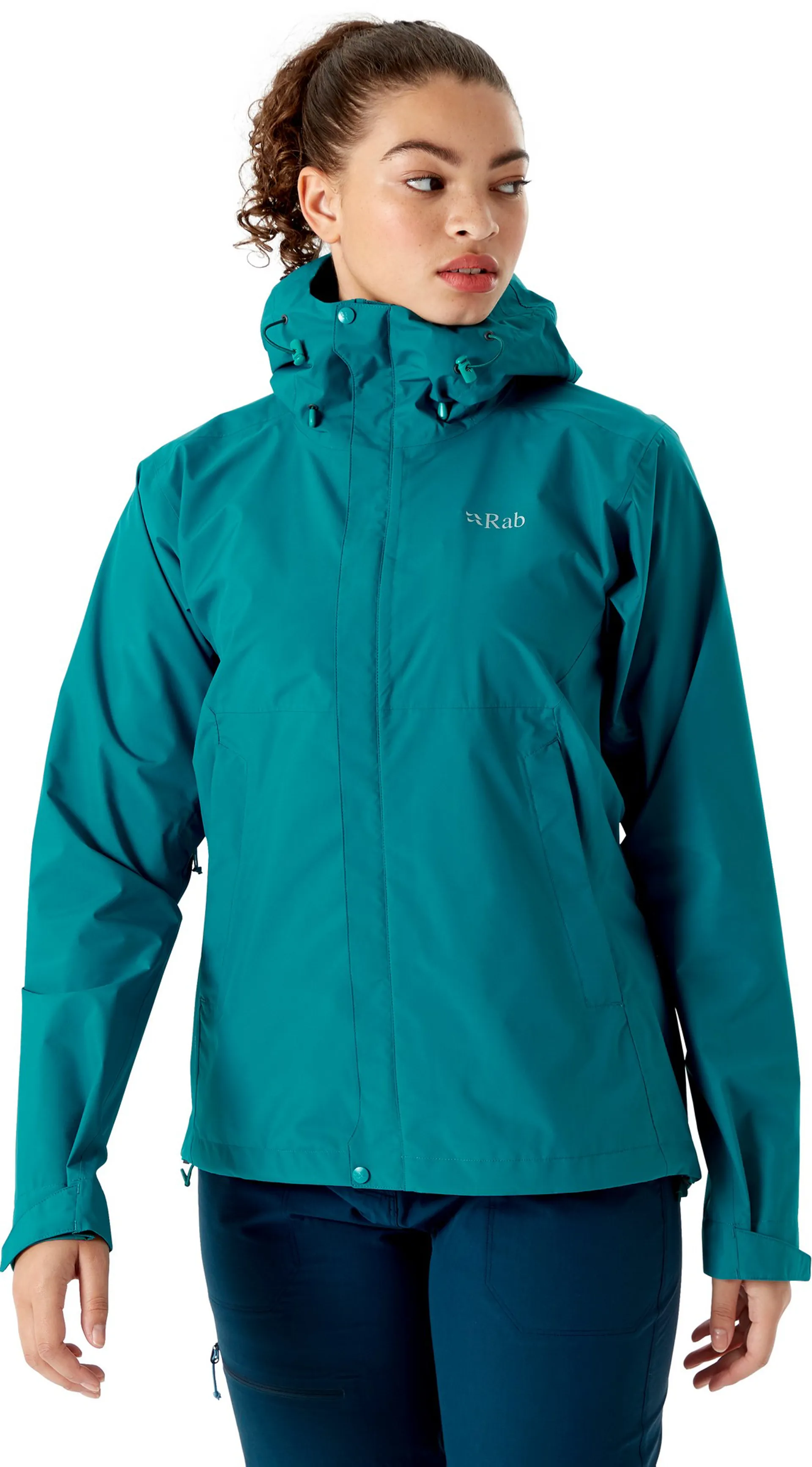 Rab Womens Downpour Eco Jacket - Ultramarine