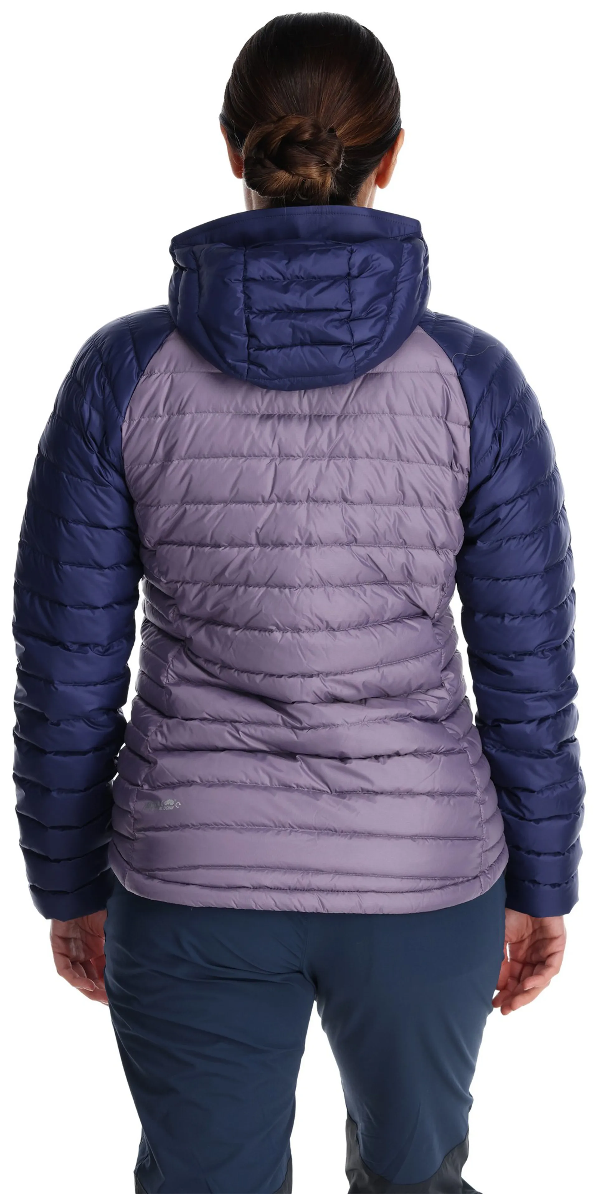 Rab Womens Microlight Alpine Jacket - Patriot Blue-Purple Sage
