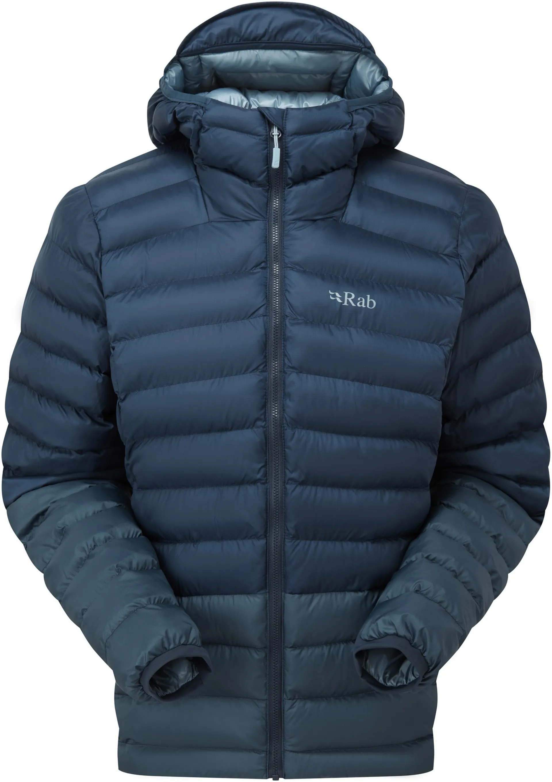 Rab Womens Cirrus Alpine Jacket - Tempest Blue-Orion Blue