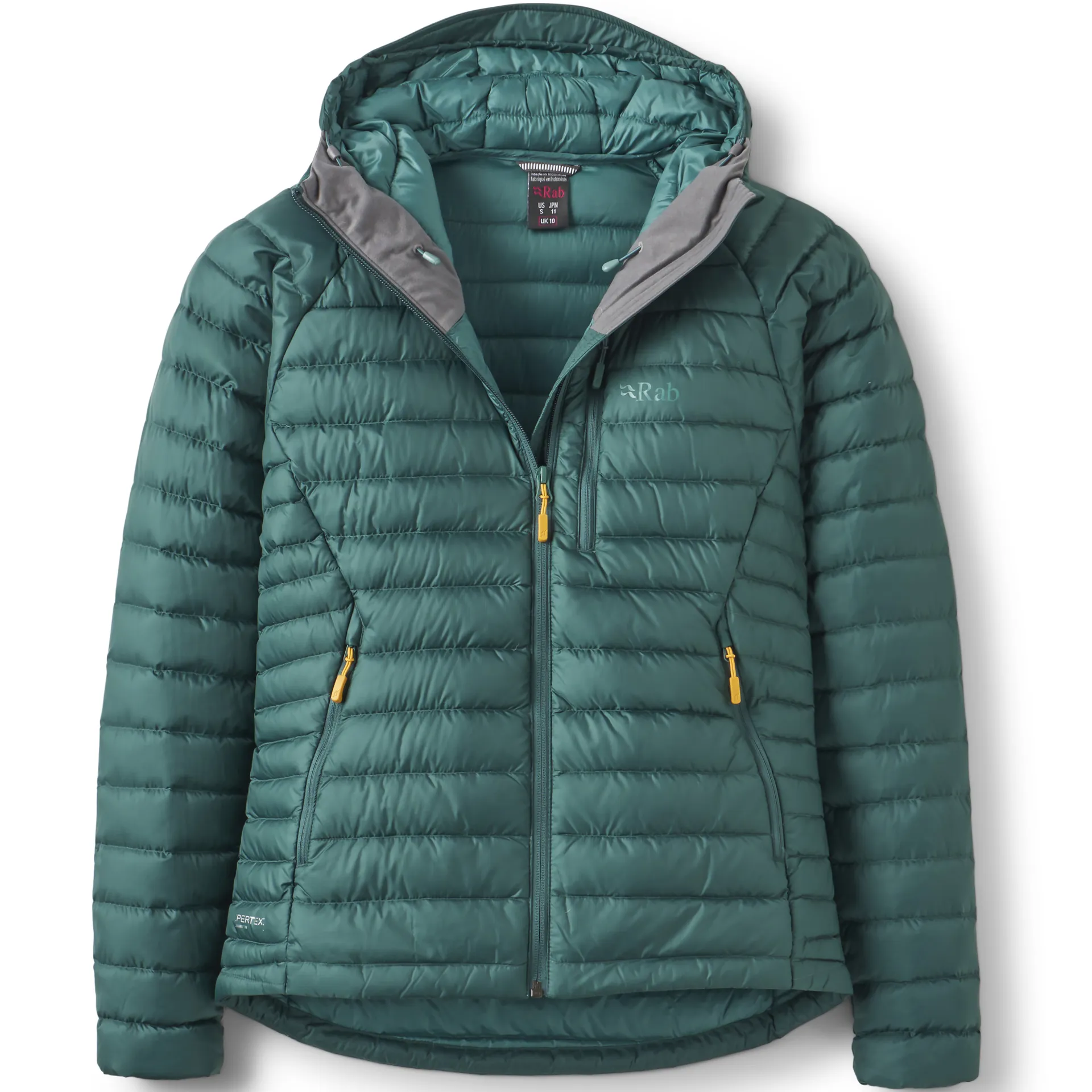 Rab Womens Microlight Alpine Jacket - Green Slate