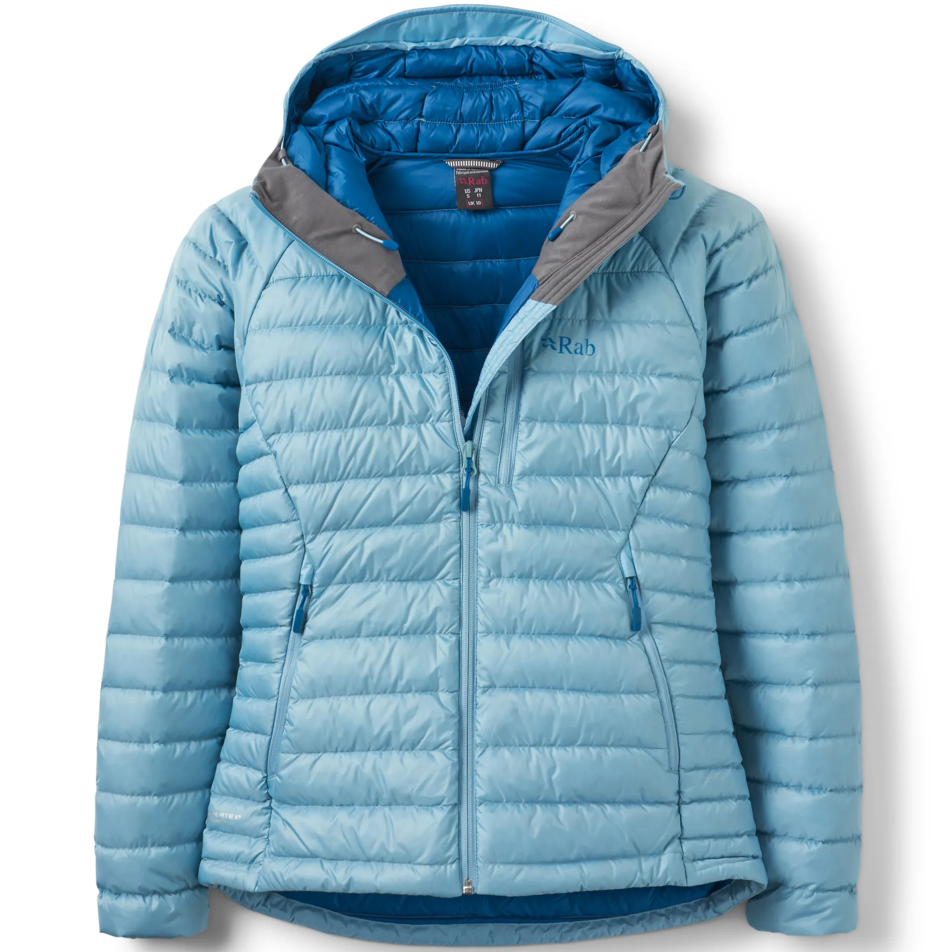 Rab Womens Microlight Alpine Jacket - Meltwater