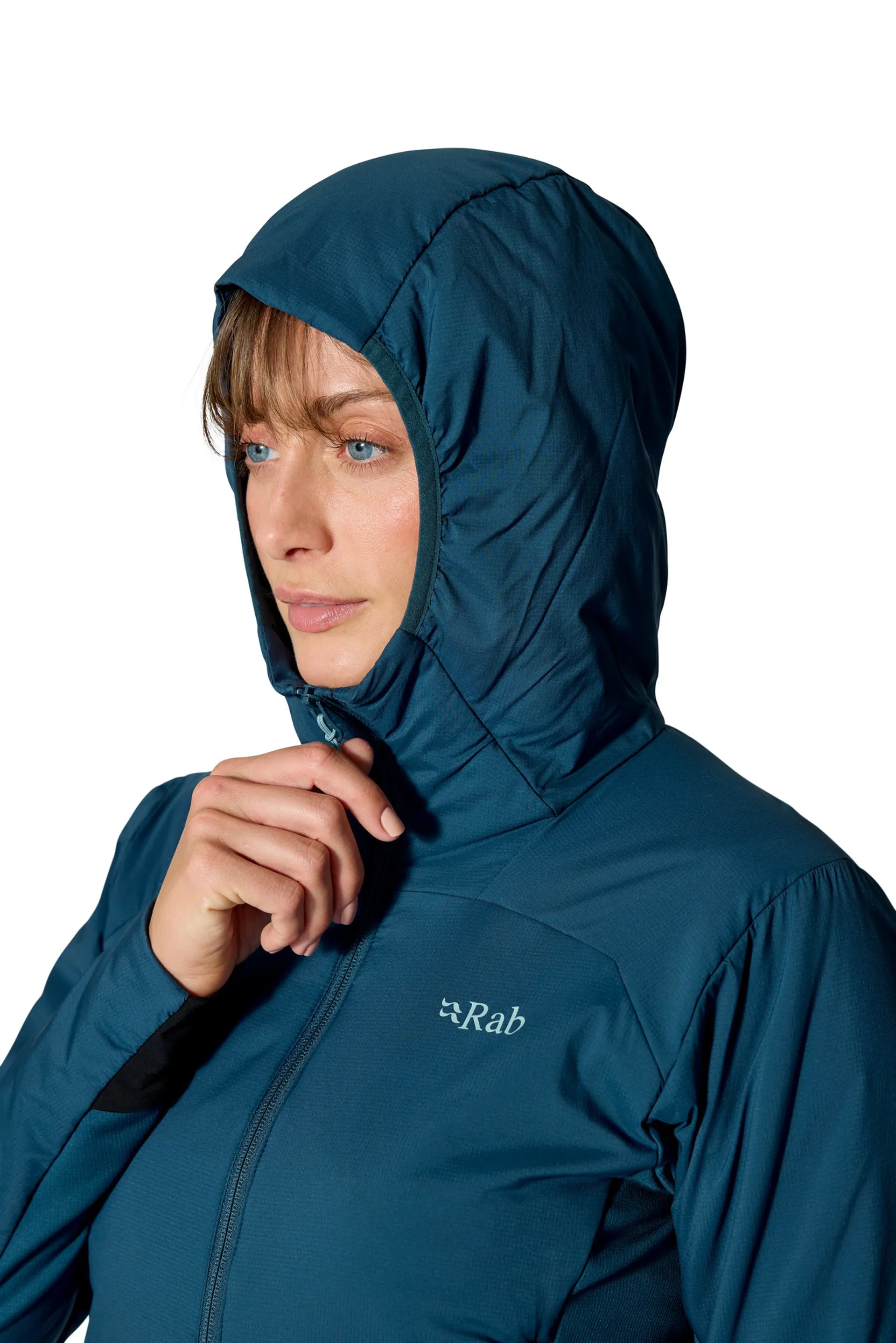 Rab Womens Xenair Alpine Flex Jacket - Tempest Blue