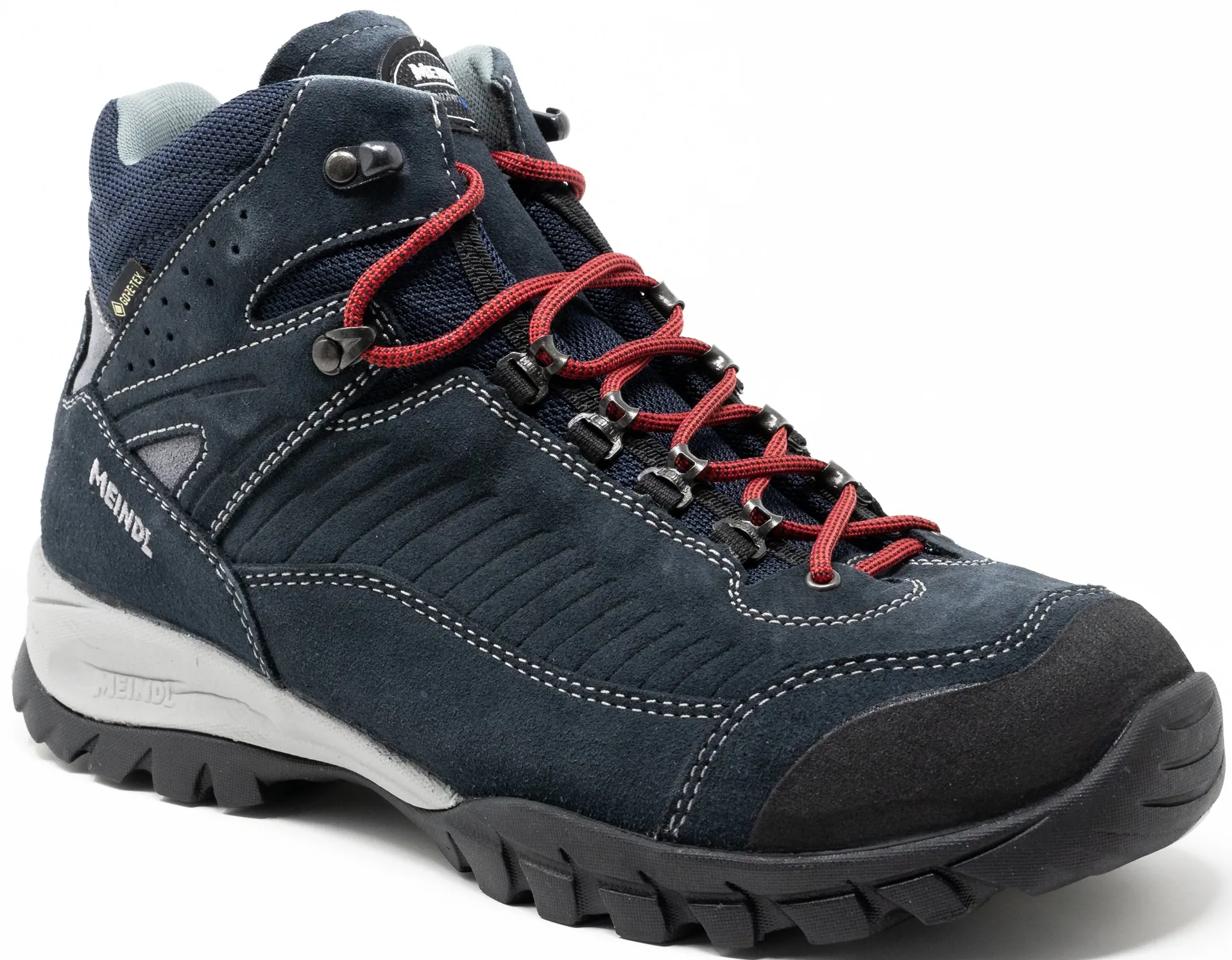 Meindl Mens Salo Mid GTX Boots - Navy-Red