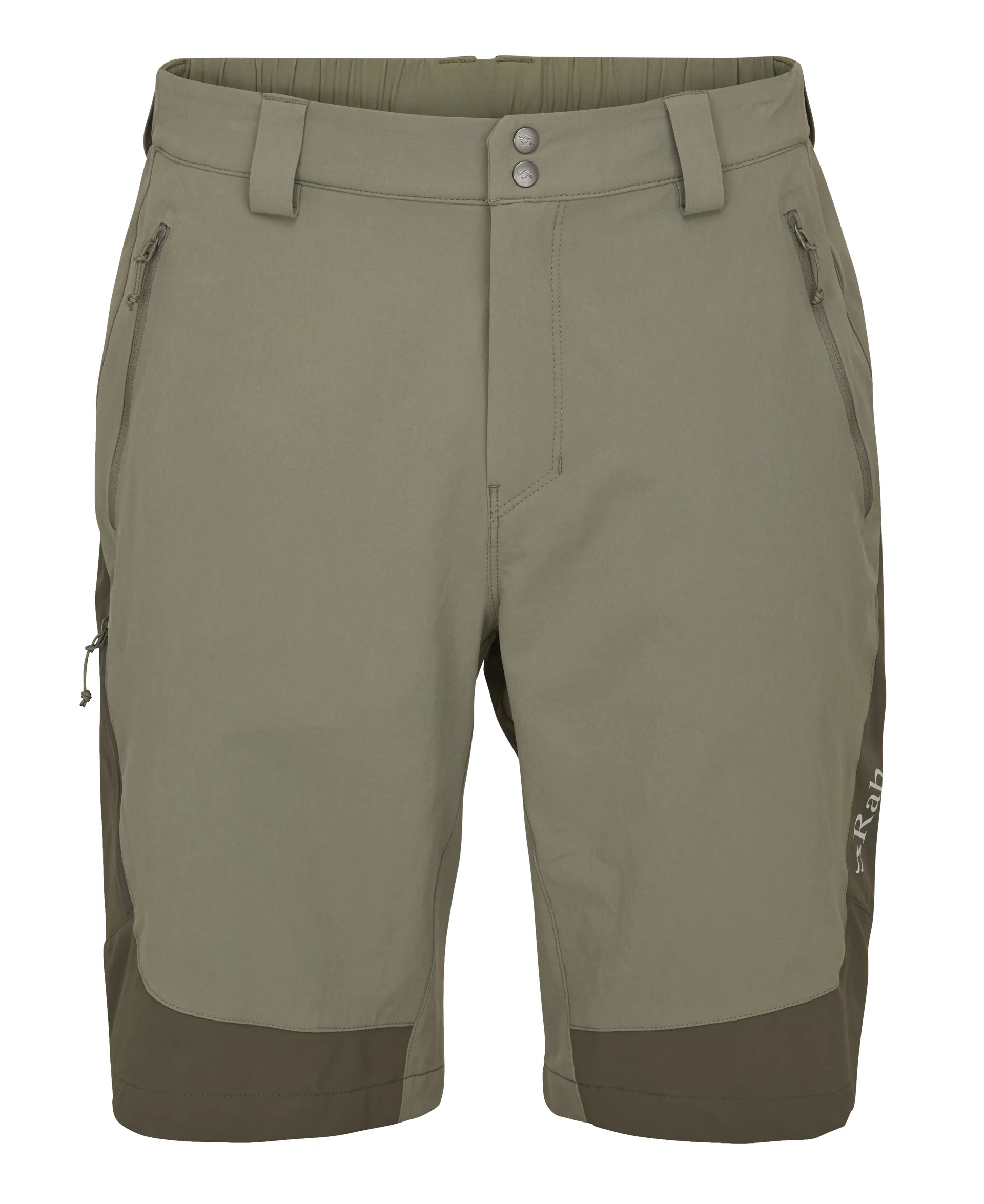 Rab Mens Torque Mountain Shorts - Light Khaki-Army
